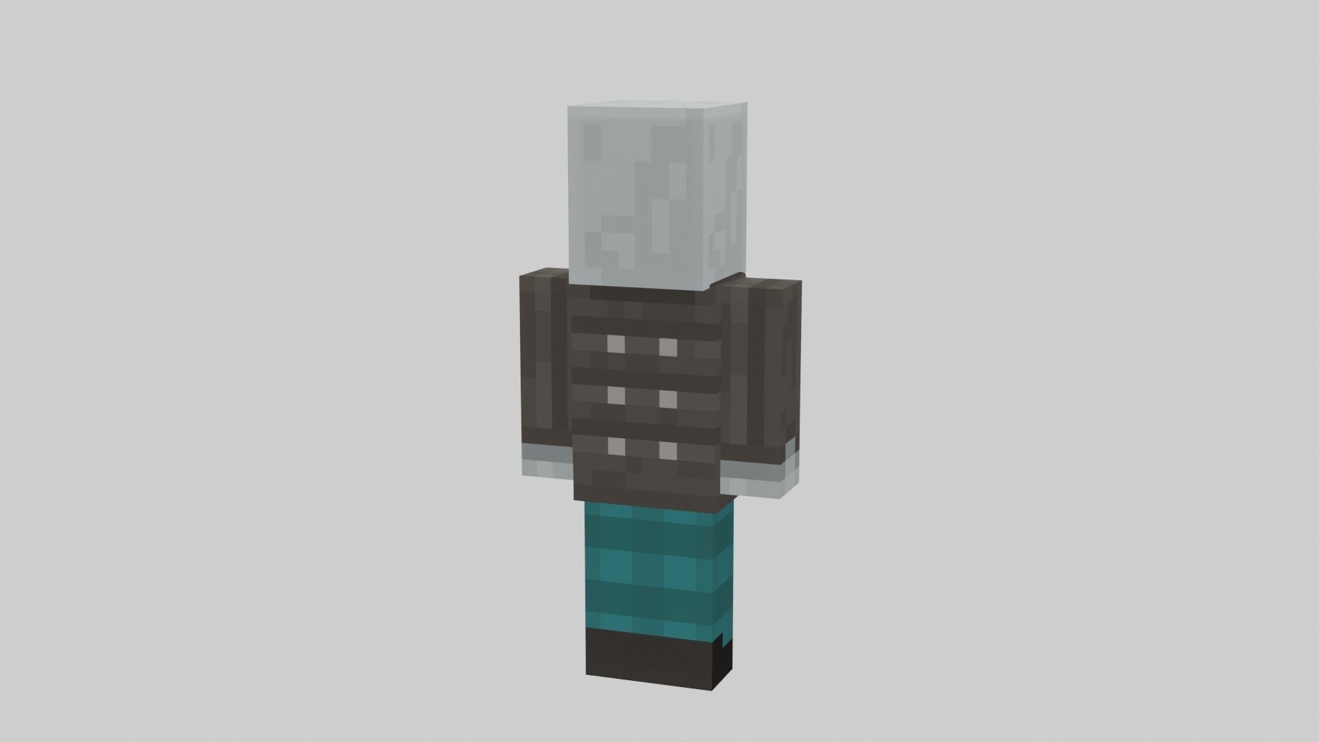 3D model Minecraft Vindicator Rigged VR / AR / low-poly | CGTrader
