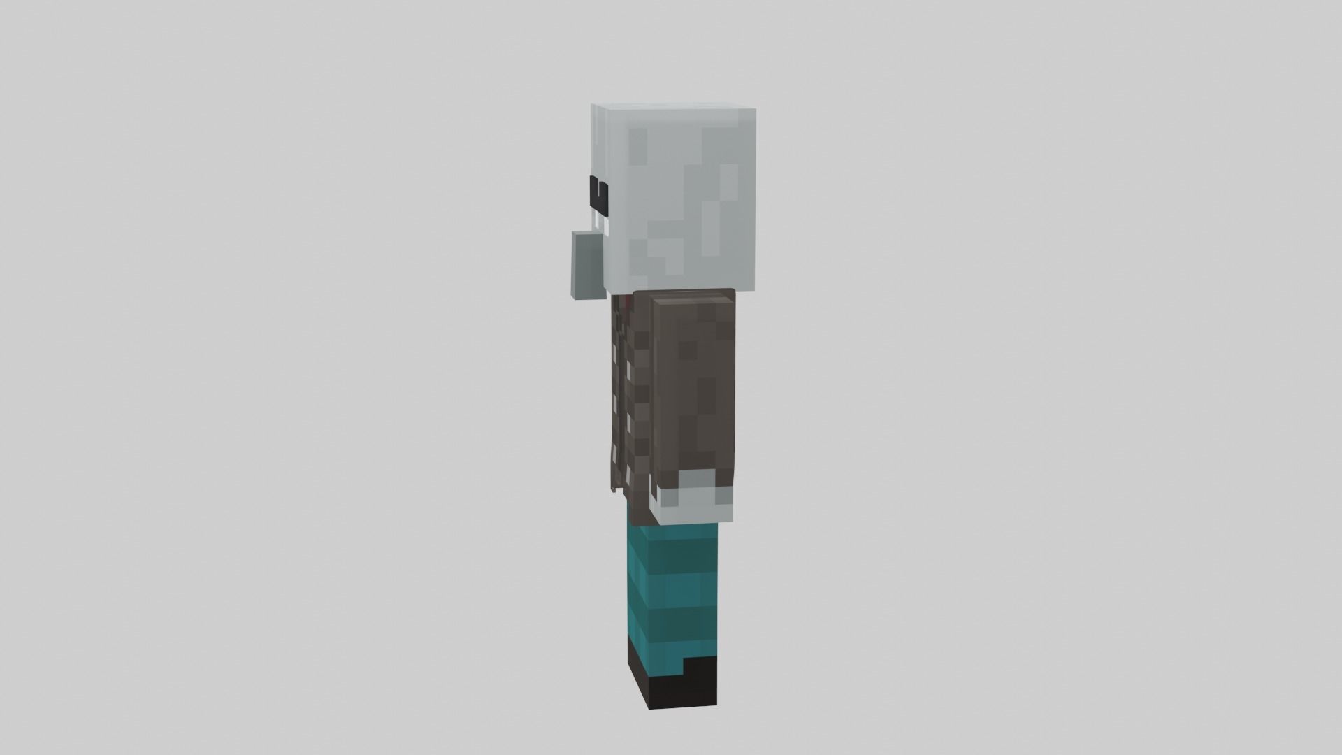 3D model Minecraft Vindicator Rigged VR / AR / low-poly | CGTrader
