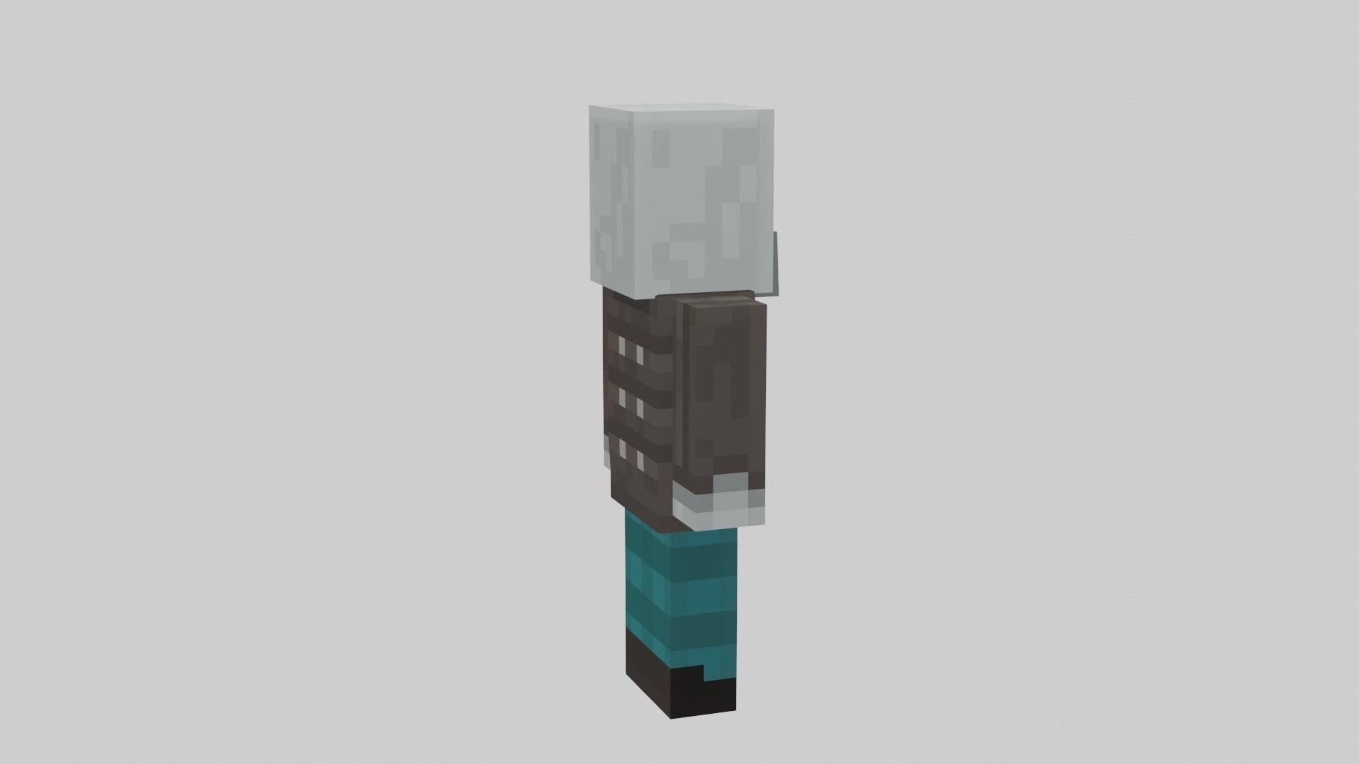 3D model Minecraft Vindicator Rigged VR / AR / low-poly | CGTrader