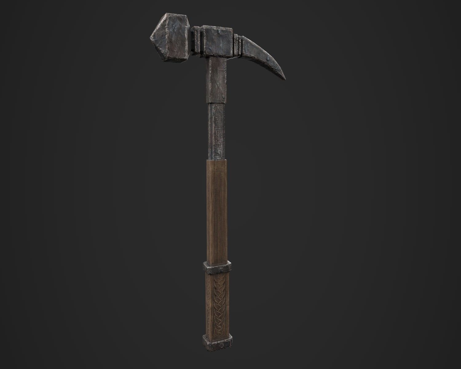 3D model Medieval Hammer VR / AR / low-poly | CGTrader