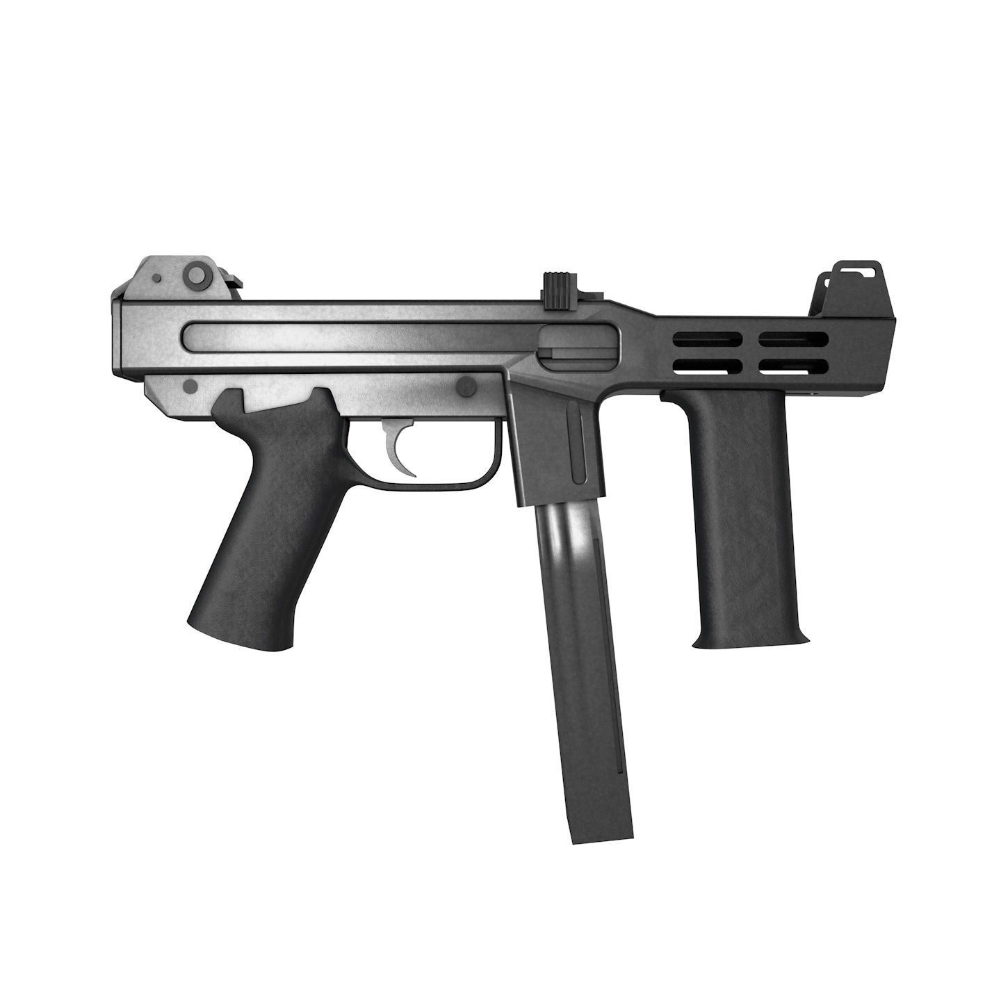 Spectre M4 Submachine Gun 3D model | CGTrader