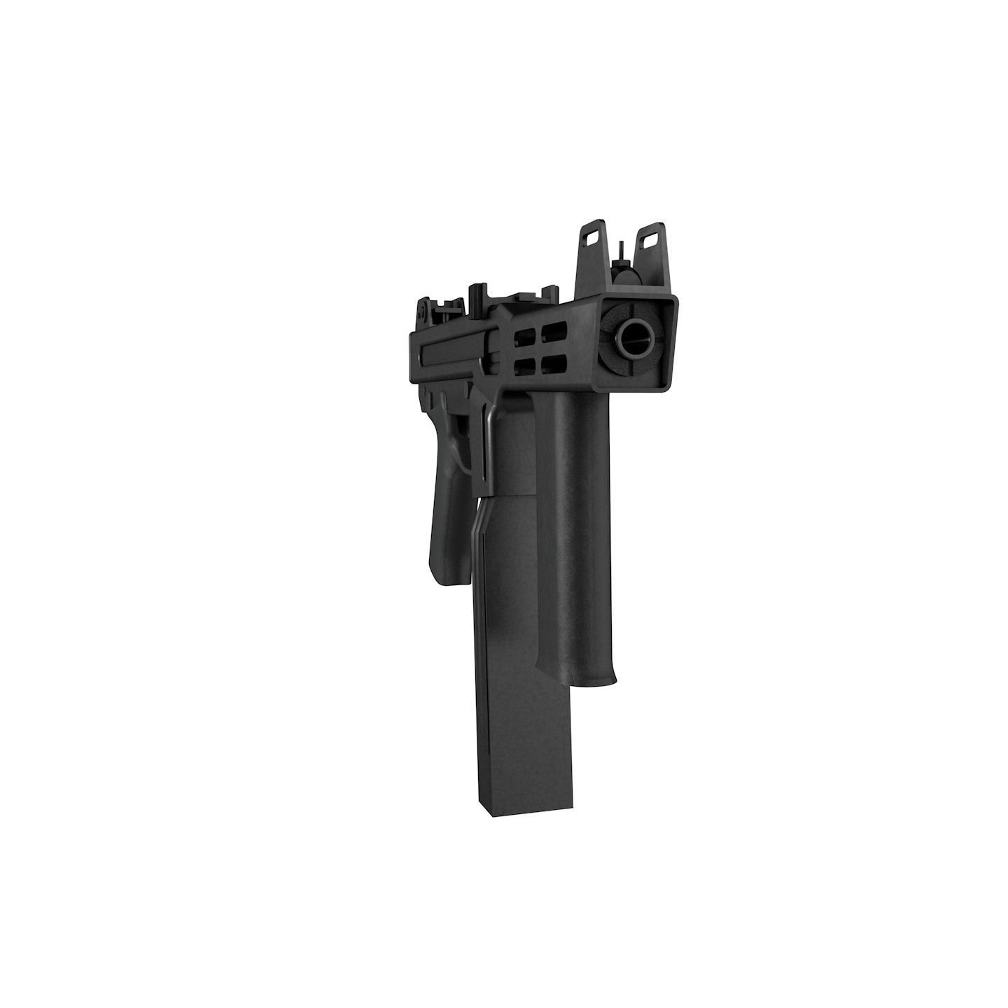 Spectre M4 Submachine Gun 3D model | CGTrader