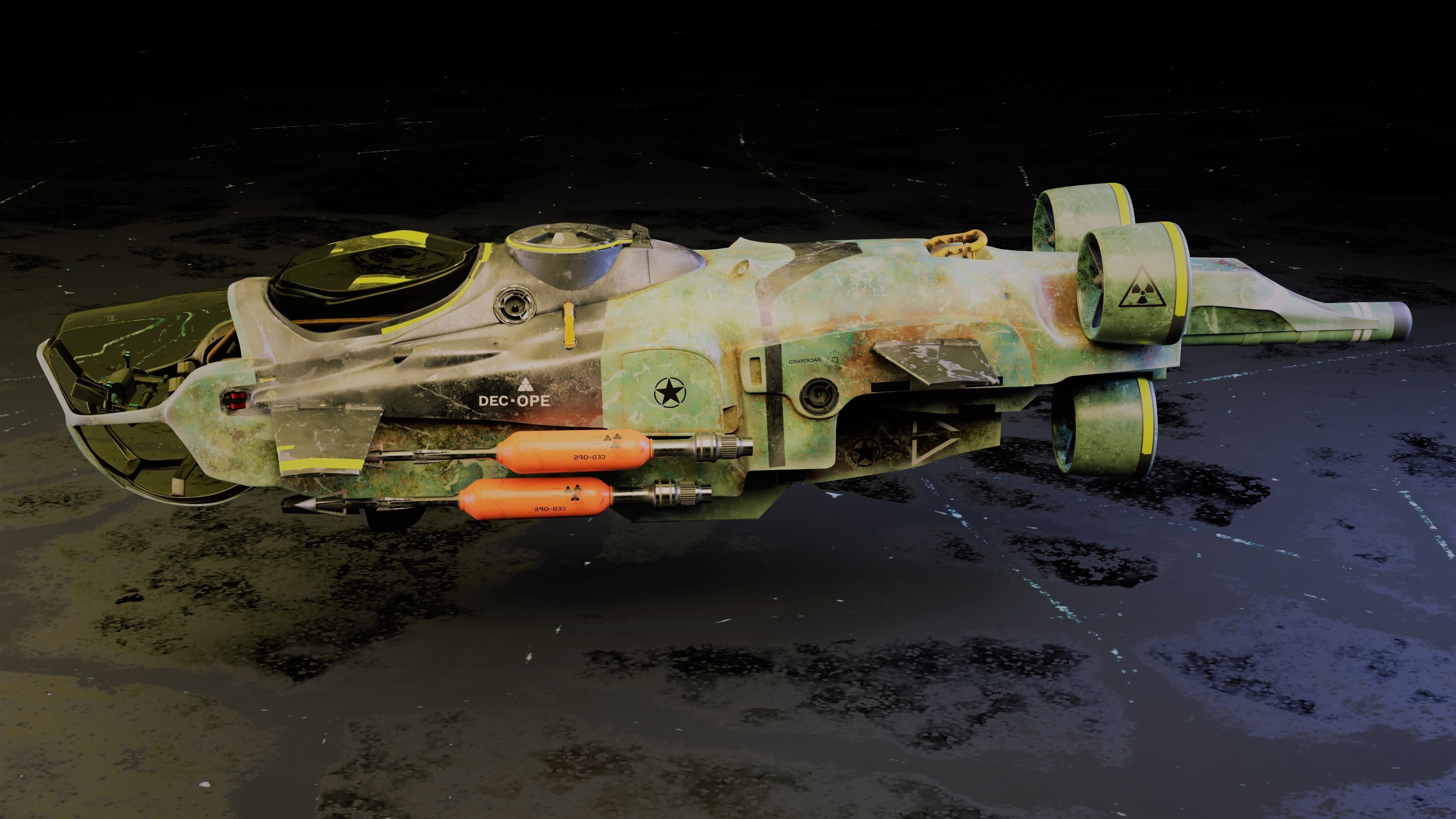 Avatar2 The Way of Water Mako submarine 3D model | CGTrader