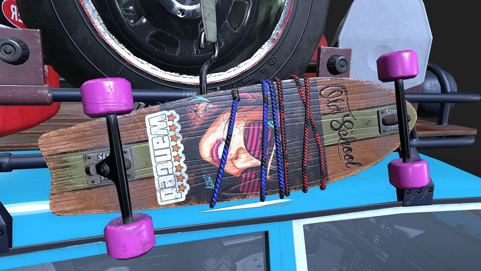 3D model Vaz 2107 Custom VR / AR / low-poly | CGTrader