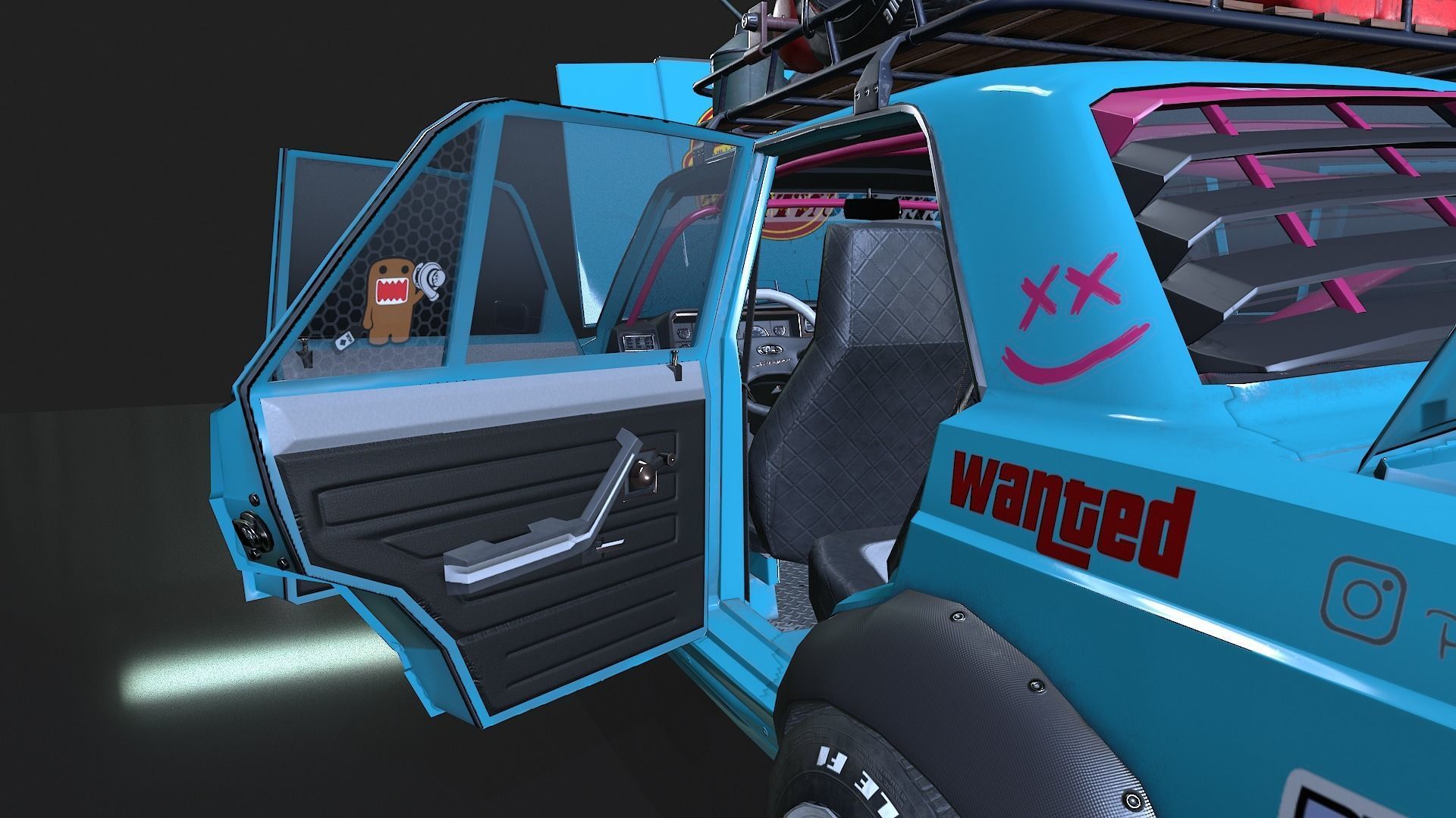 3D model Vaz 2107 Custom VR / AR / low-poly | CGTrader