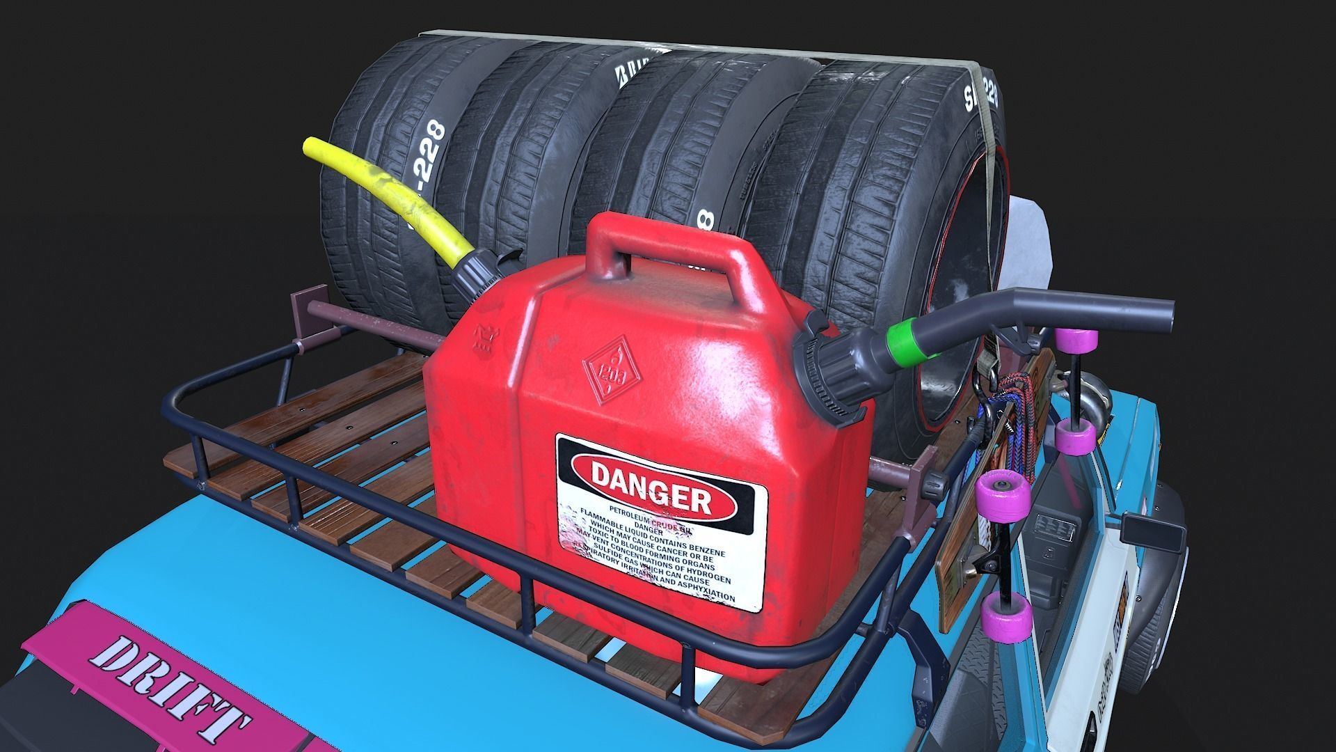 3D model Vaz 2107 Custom VR / AR / low-poly | CGTrader