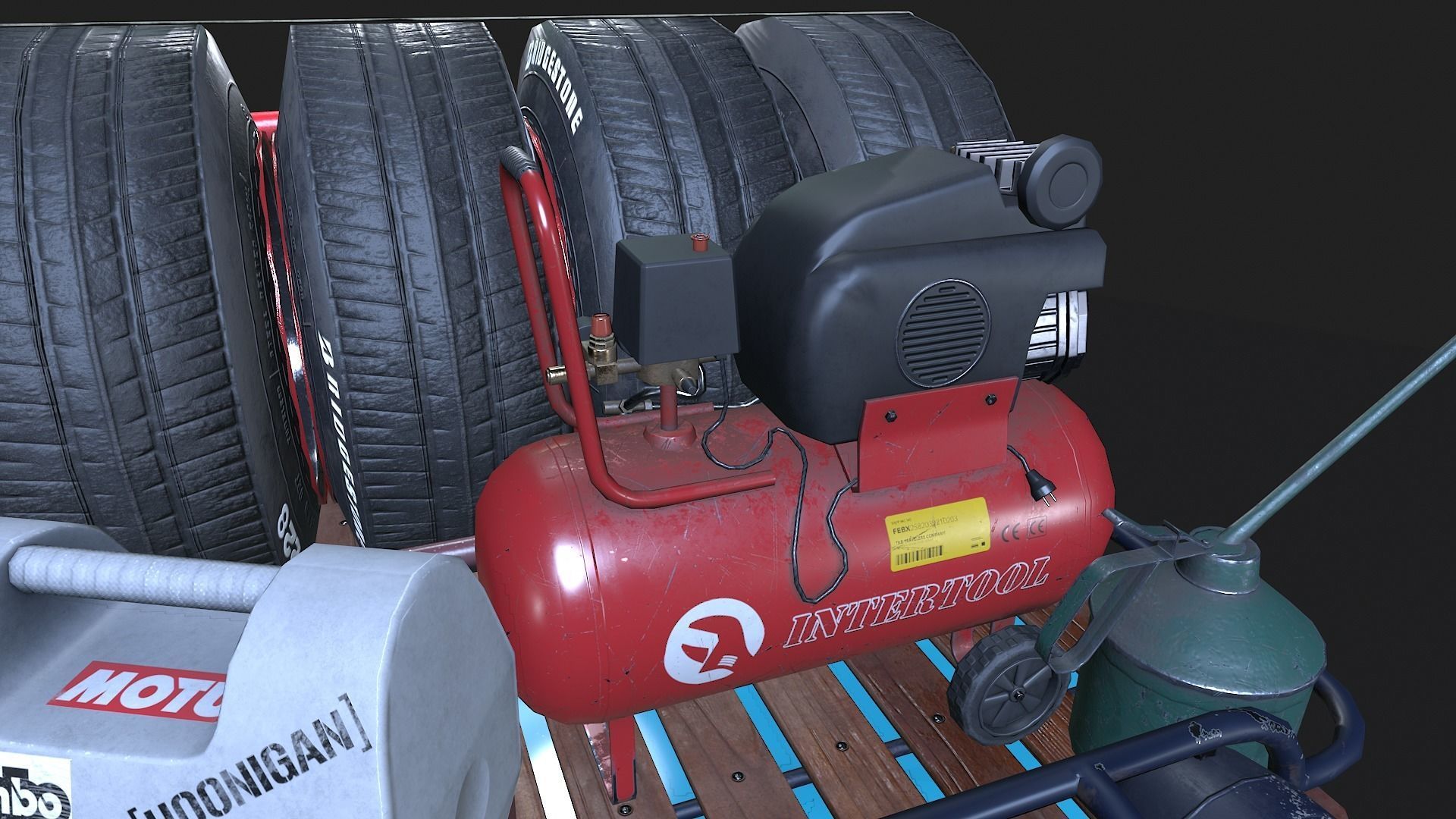 3D model Vaz 2107 Custom VR / AR / low-poly | CGTrader