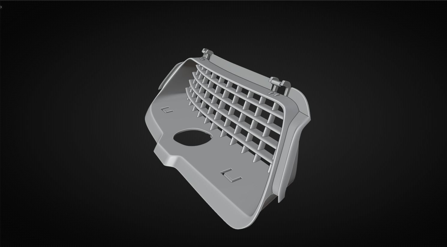 Front bumper part for volkswagen vento 1996 3D model 3D printable ...