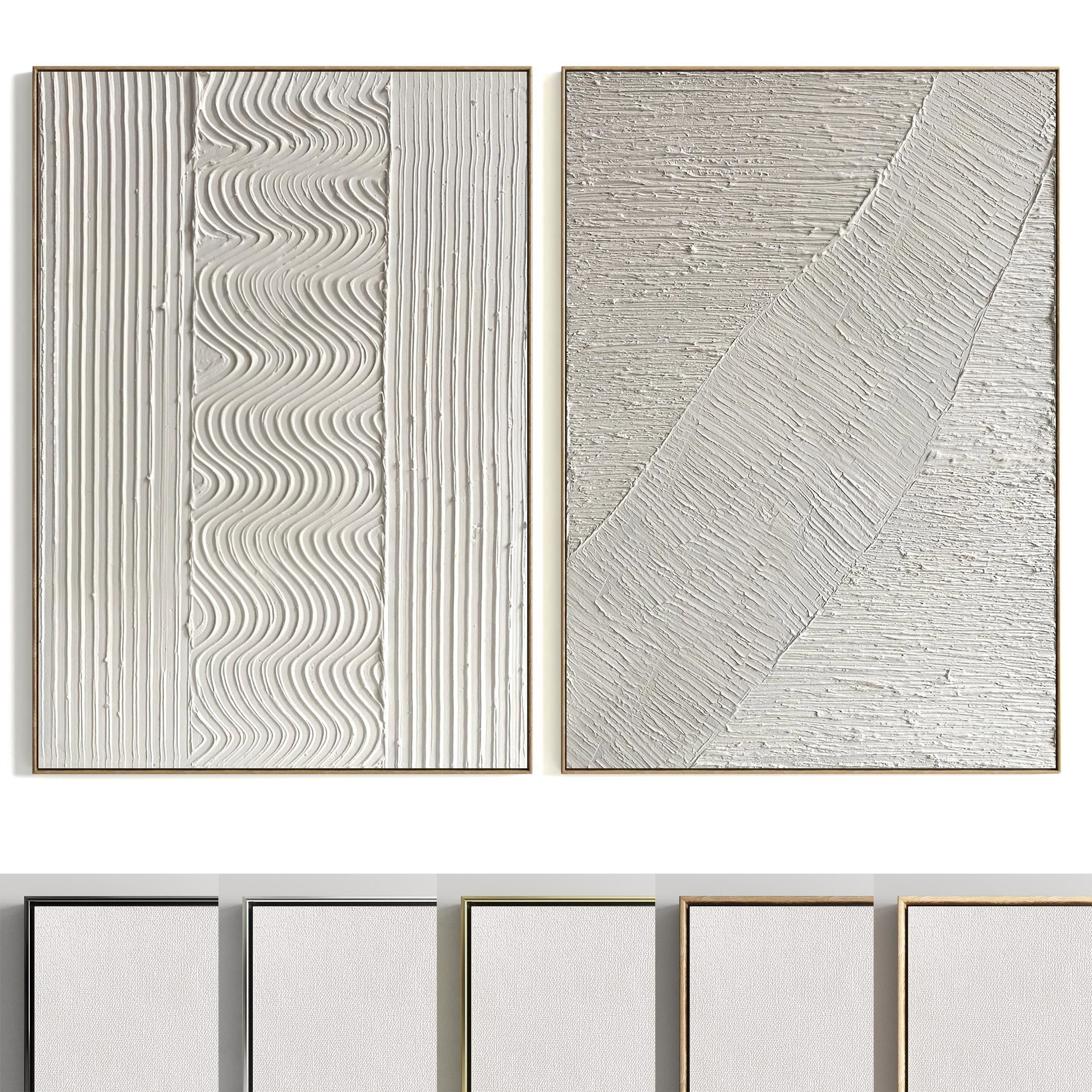 3D model Plaster Two Photo Frame 217 VR / AR / low-poly | CGTrader