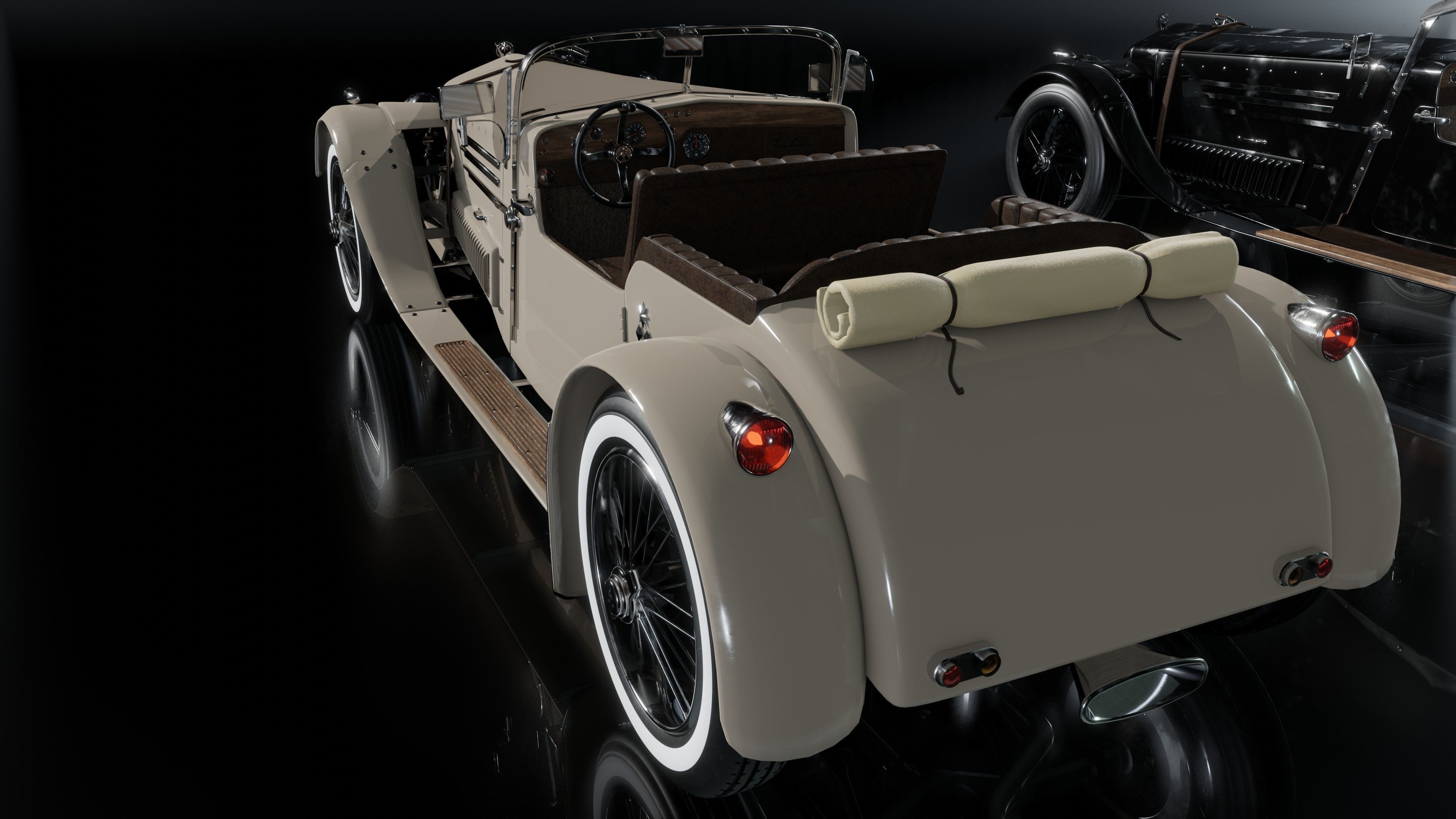 3D model 1920 to 1930 modular car VR / AR / low-poly | CGTrader