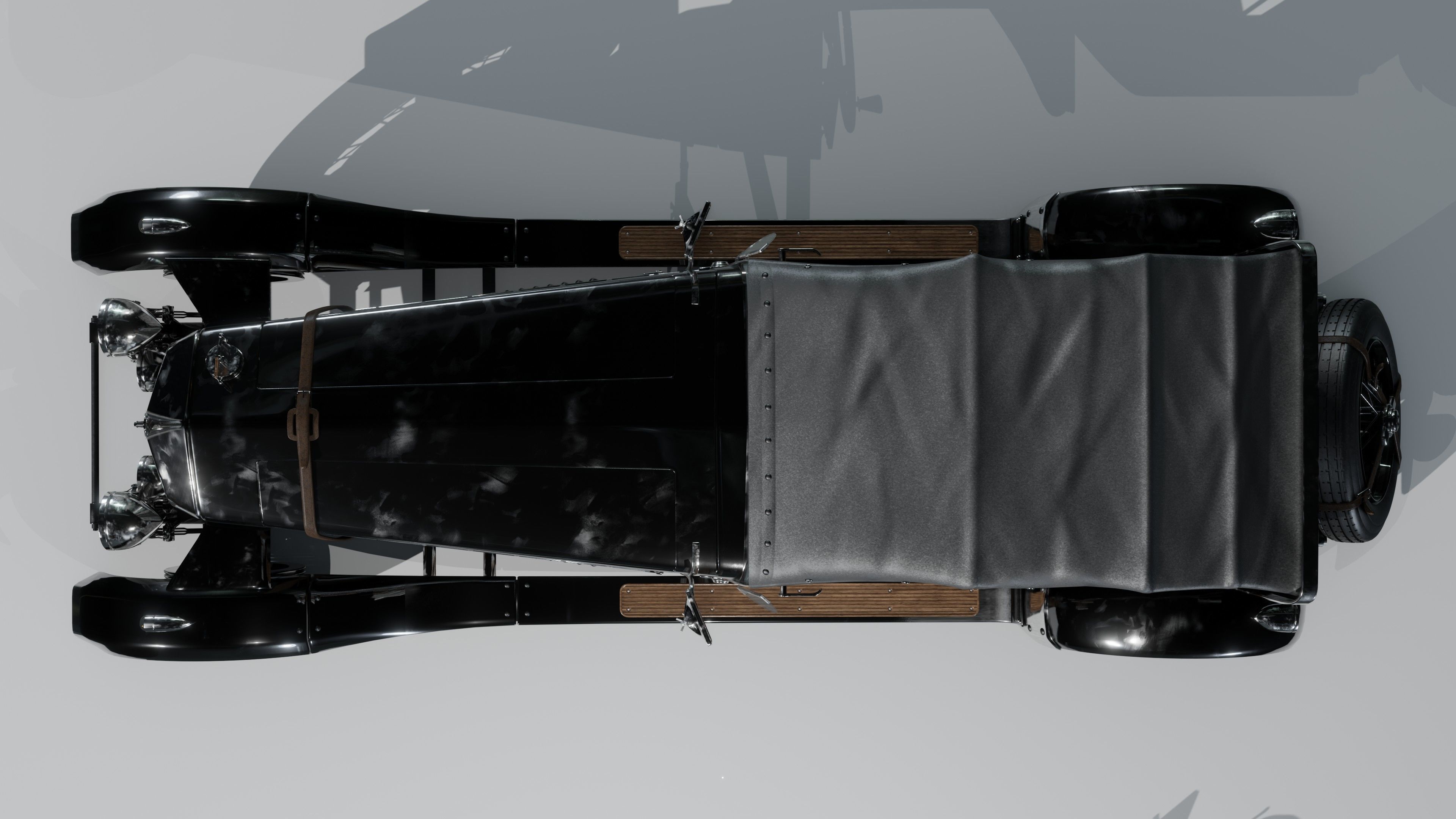 3D model 1920 to 1930 modular car VR / AR / low-poly | CGTrader