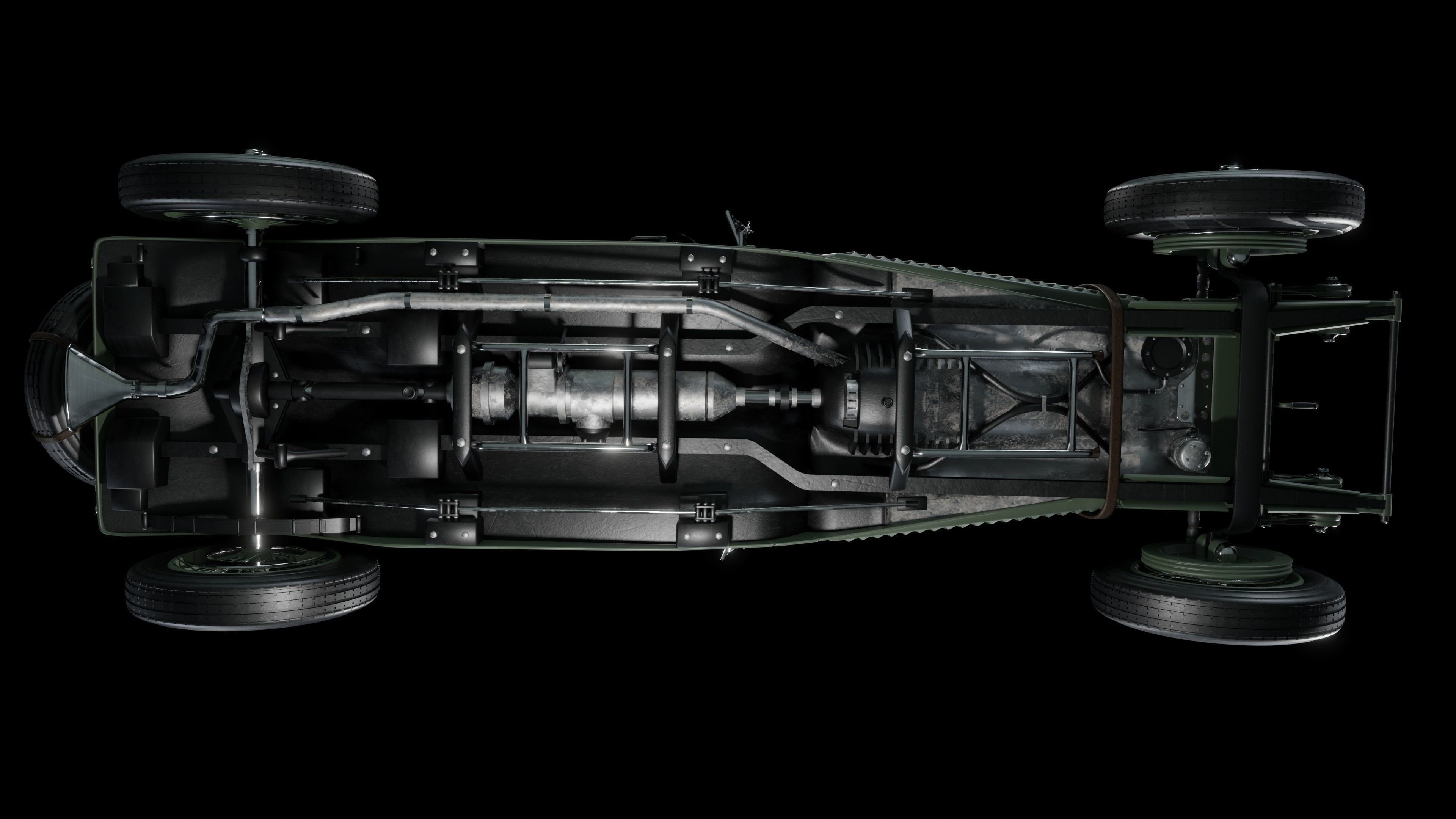 3D model 1920 to 1930 modular car VR / AR / low-poly | CGTrader