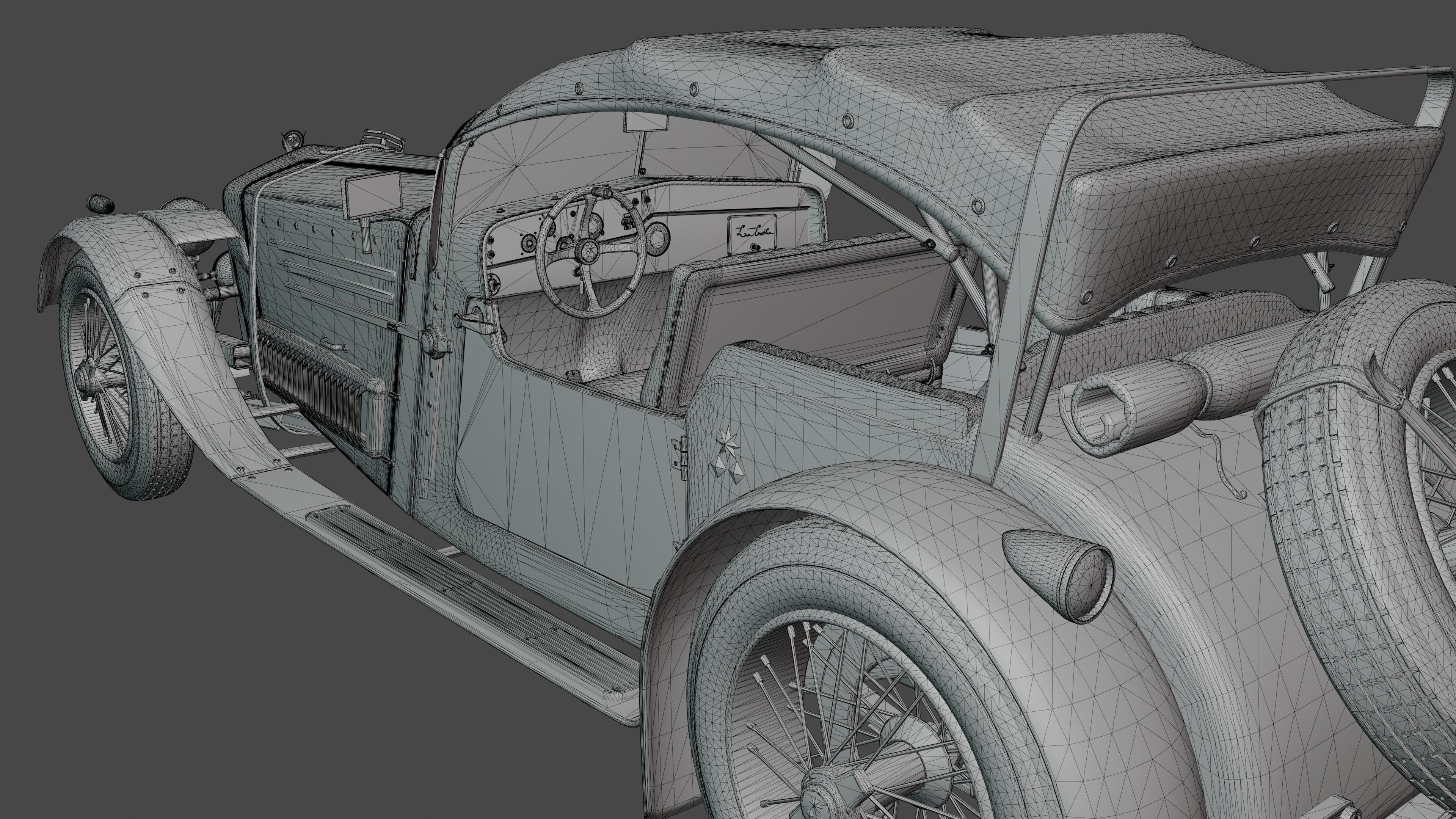 3D model 1920 to 1930 modular car VR / AR / low-poly | CGTrader