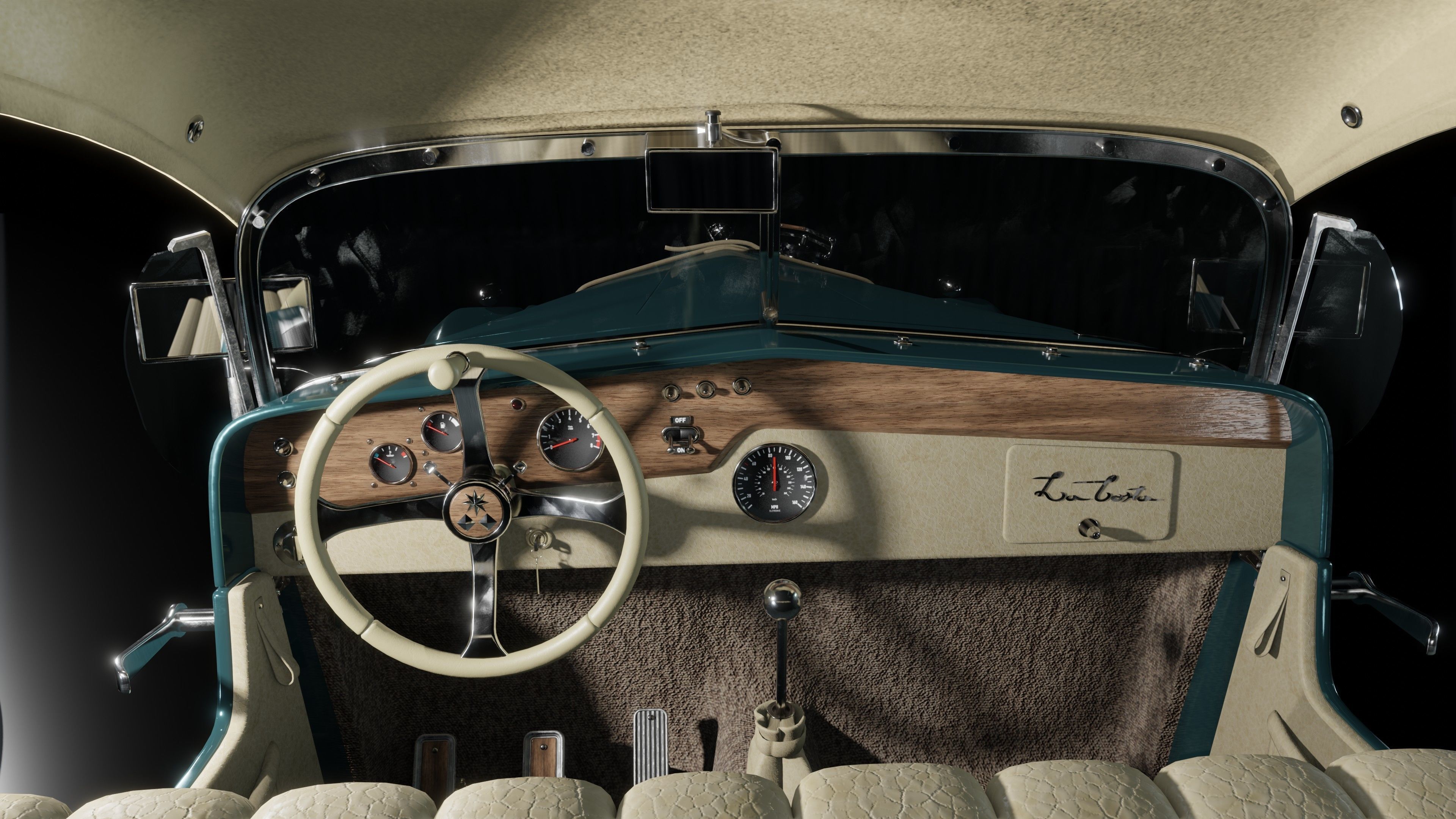 3D model 1920 to 1930 modular car VR / AR / low-poly | CGTrader