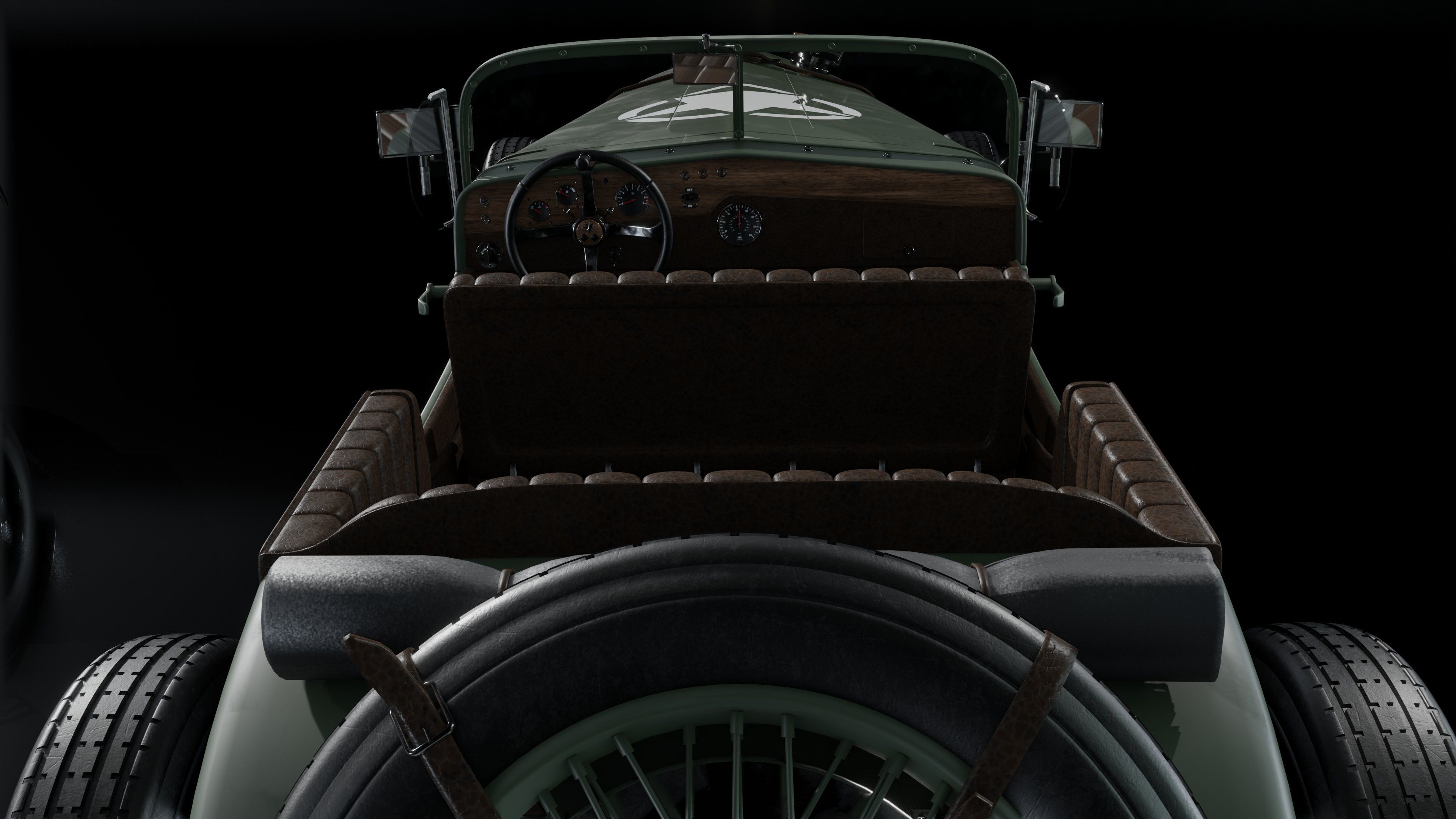3D model 1920 to 1930 modular car VR / AR / low-poly | CGTrader