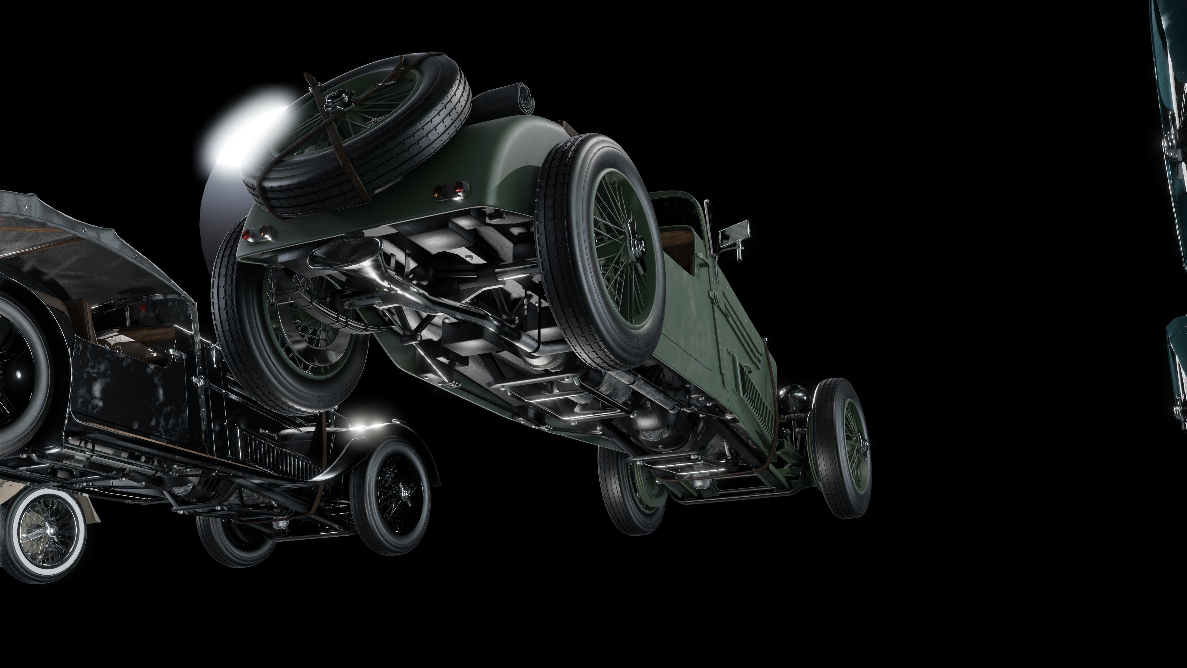 3D model 1920 to 1930 modular car VR / AR / low-poly | CGTrader