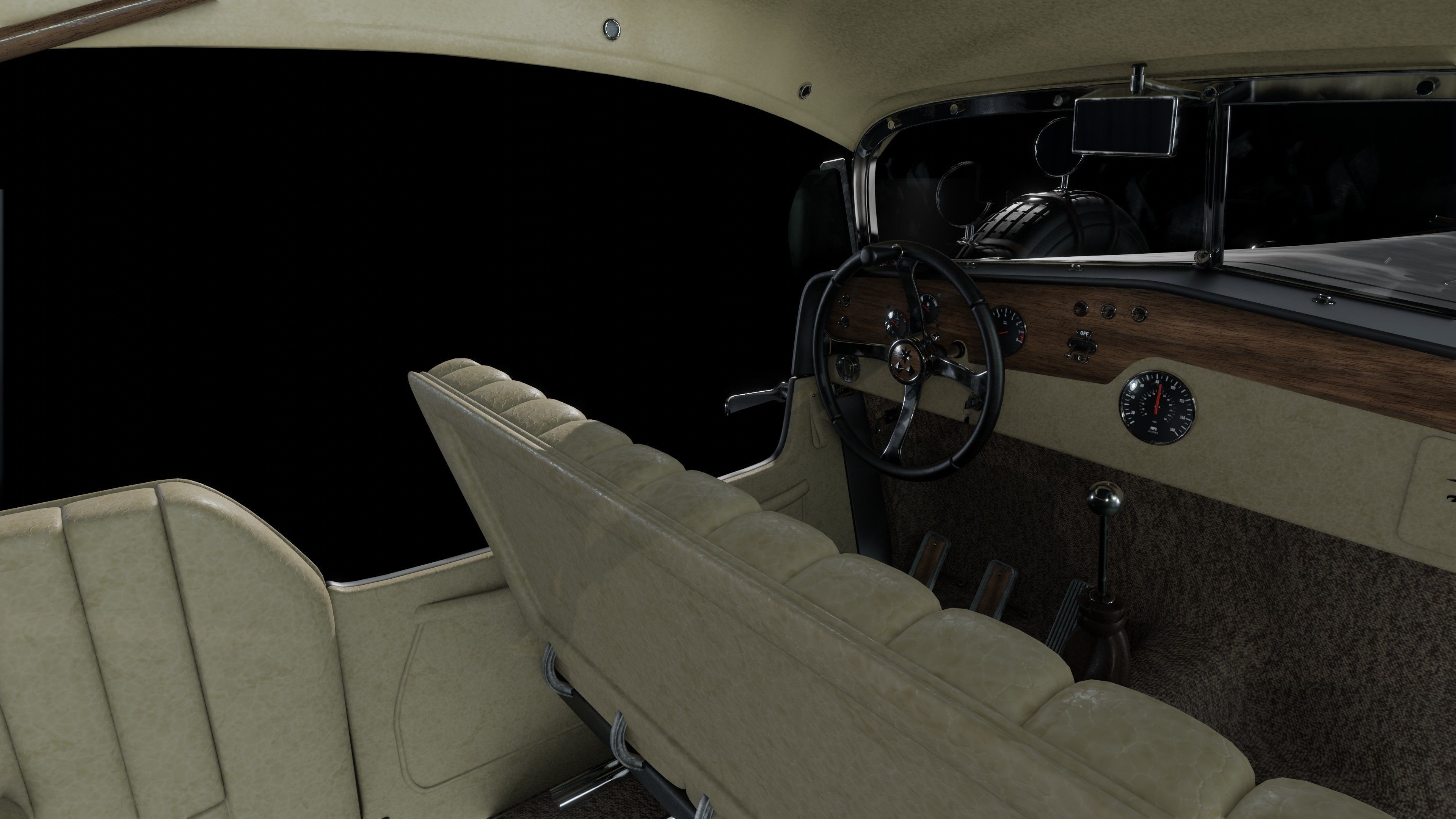 3D model 1920 to 1930 modular car VR / AR / low-poly | CGTrader