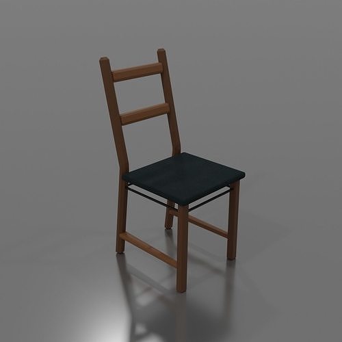 Simple Chair free 3D model | CGTrader