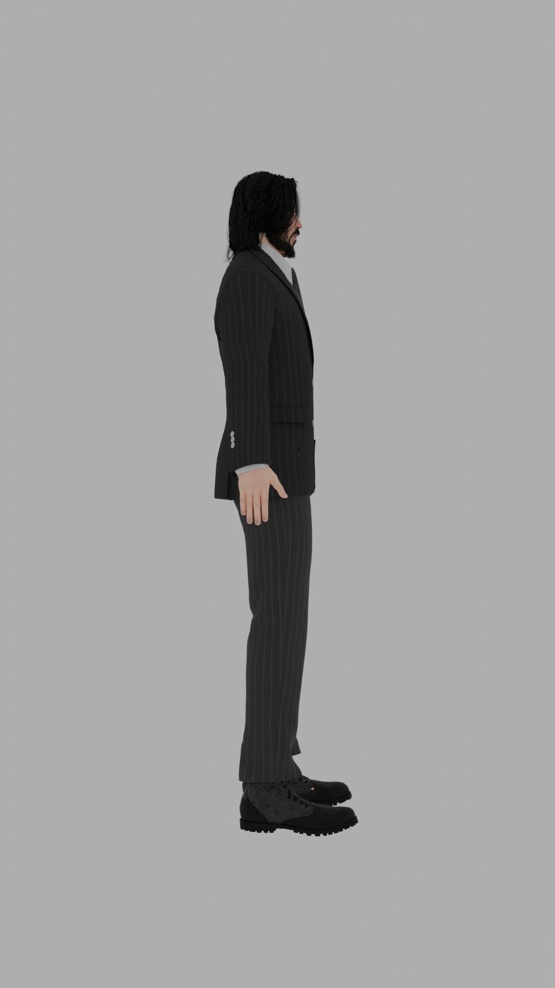 3D model Keanu Reeves - John Wick VR / AR / low-poly | CGTrader