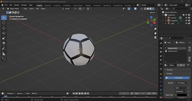 Soccer Ball free VR / AR / low-poly 3D model | CGTrader