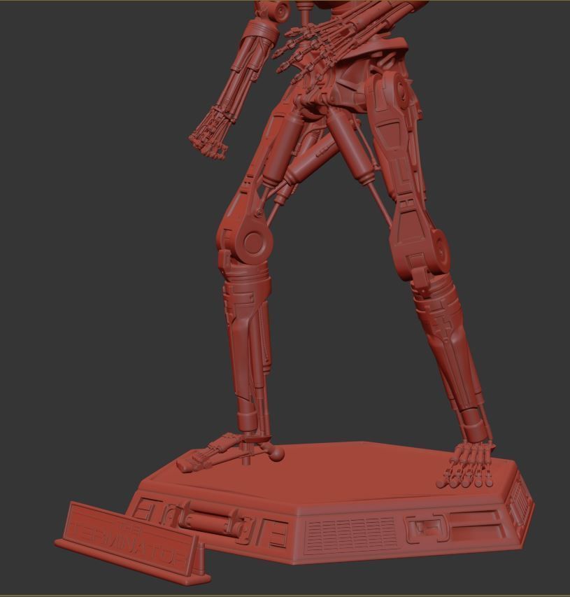T-800 THE TERMINATOR 3D model 3D printable | CGTrader