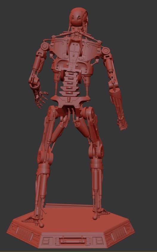 T-800 THE TERMINATOR 3D model 3D printable | CGTrader