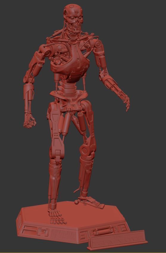 T-800 THE TERMINATOR 3D model 3D printable | CGTrader