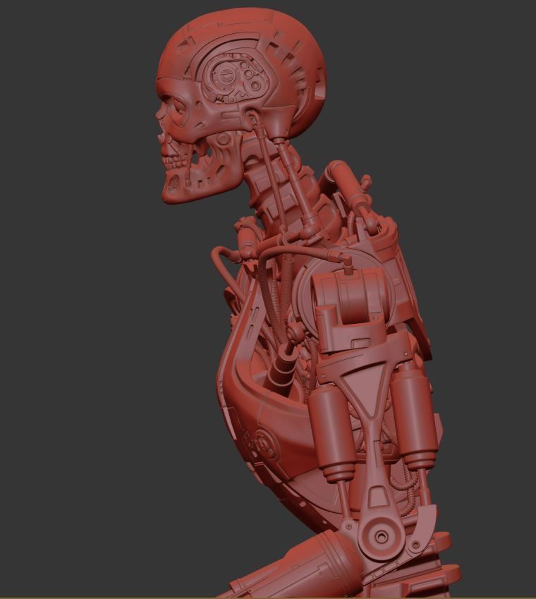 T-800 THE TERMINATOR 3D model 3D printable | CGTrader