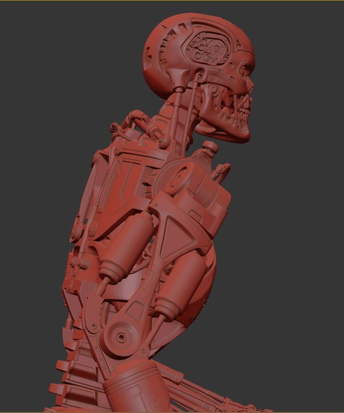 T-800 THE TERMINATOR 3D model 3D printable | CGTrader