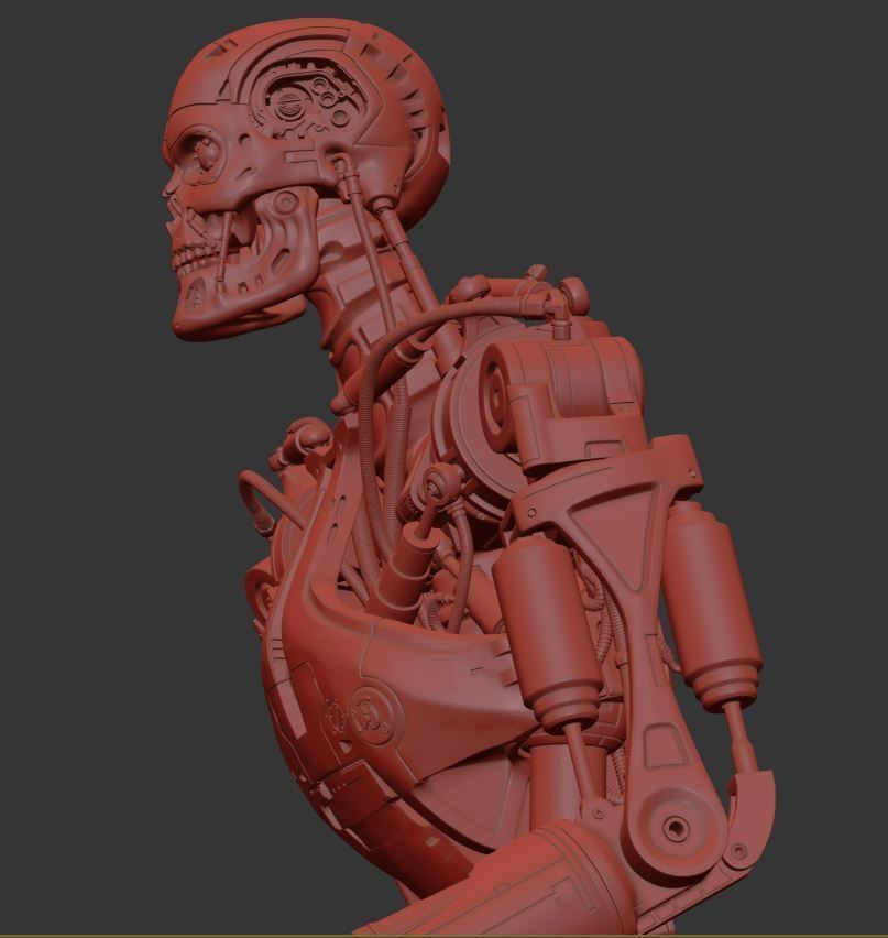 T-800 THE TERMINATOR 3D model 3D printable | CGTrader