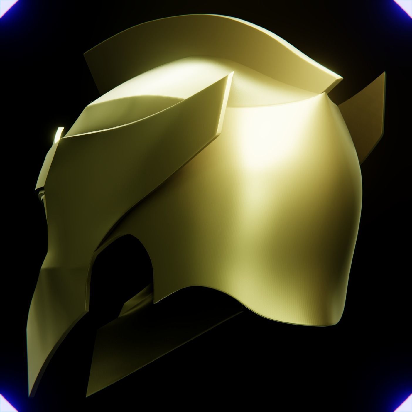 WONDER WOMAN SOLDIER HELMET V3 3D model 3D printable | CGTrader
