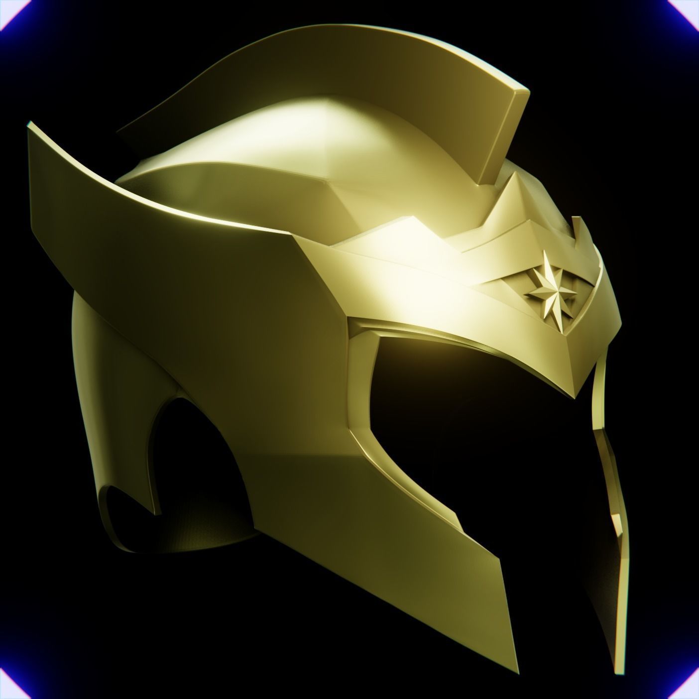 WONDER WOMAN SOLDIER HELMET V3 3D model 3D printable | CGTrader