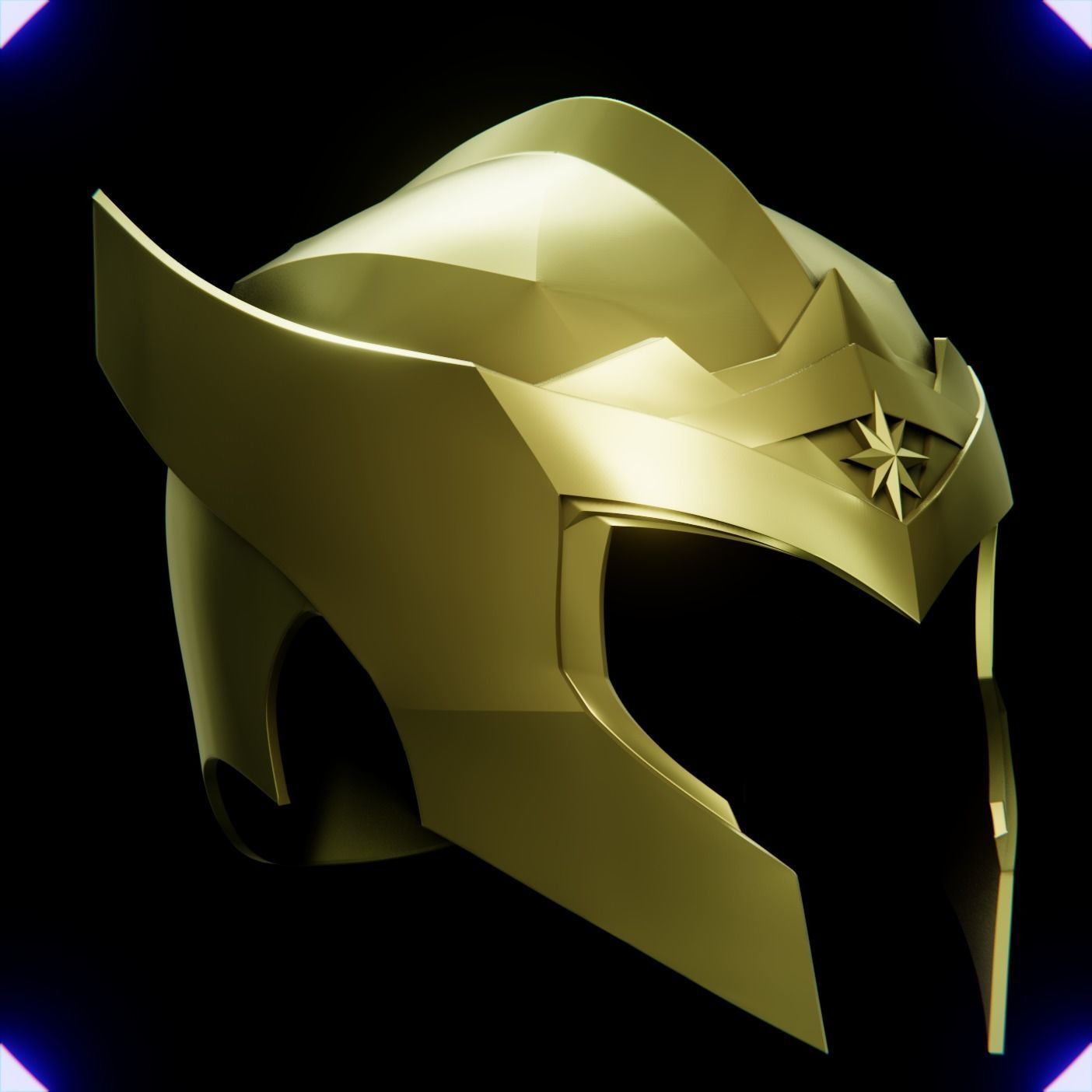 WONDER WOMAN SOLDIER HELMET V3 3D model 3D printable | CGTrader