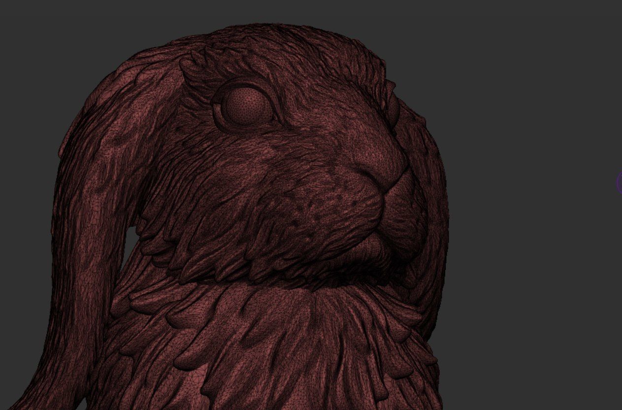 Rabbit 3D model 3D printable | CGTrader