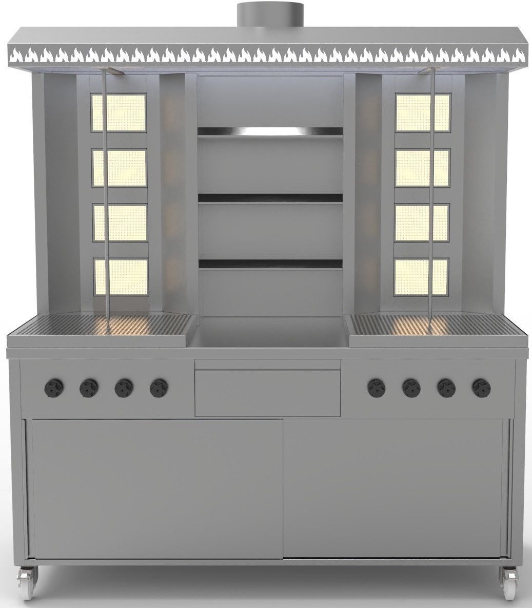 Grill Vertical 3D model | CGTrader