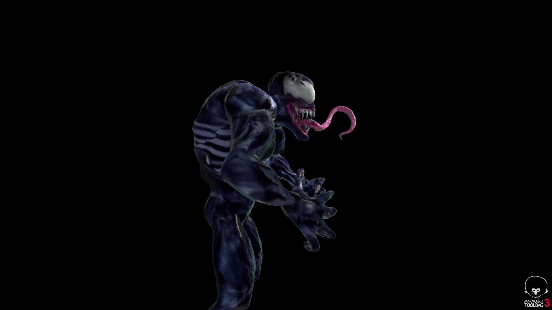 3D model Venom - Ultimate VR / AR / low-poly | CGTrader