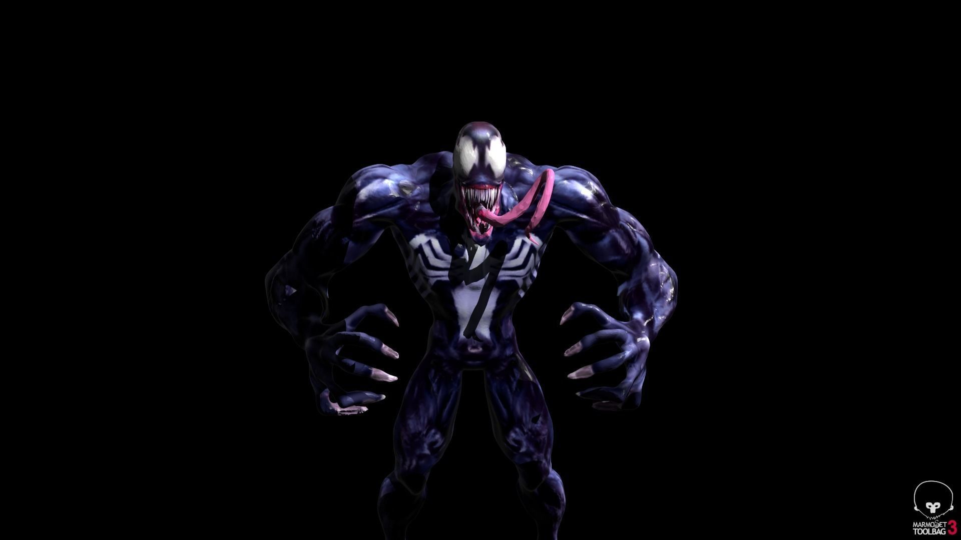 3D model Venom - Ultimate VR / AR / low-poly | CGTrader