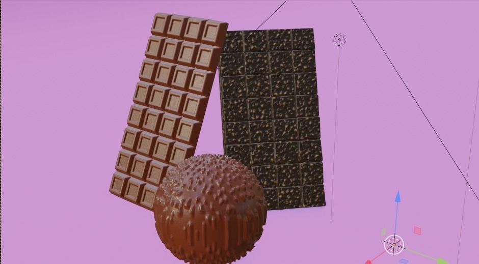 chocolate blender 3D model | CGTrader