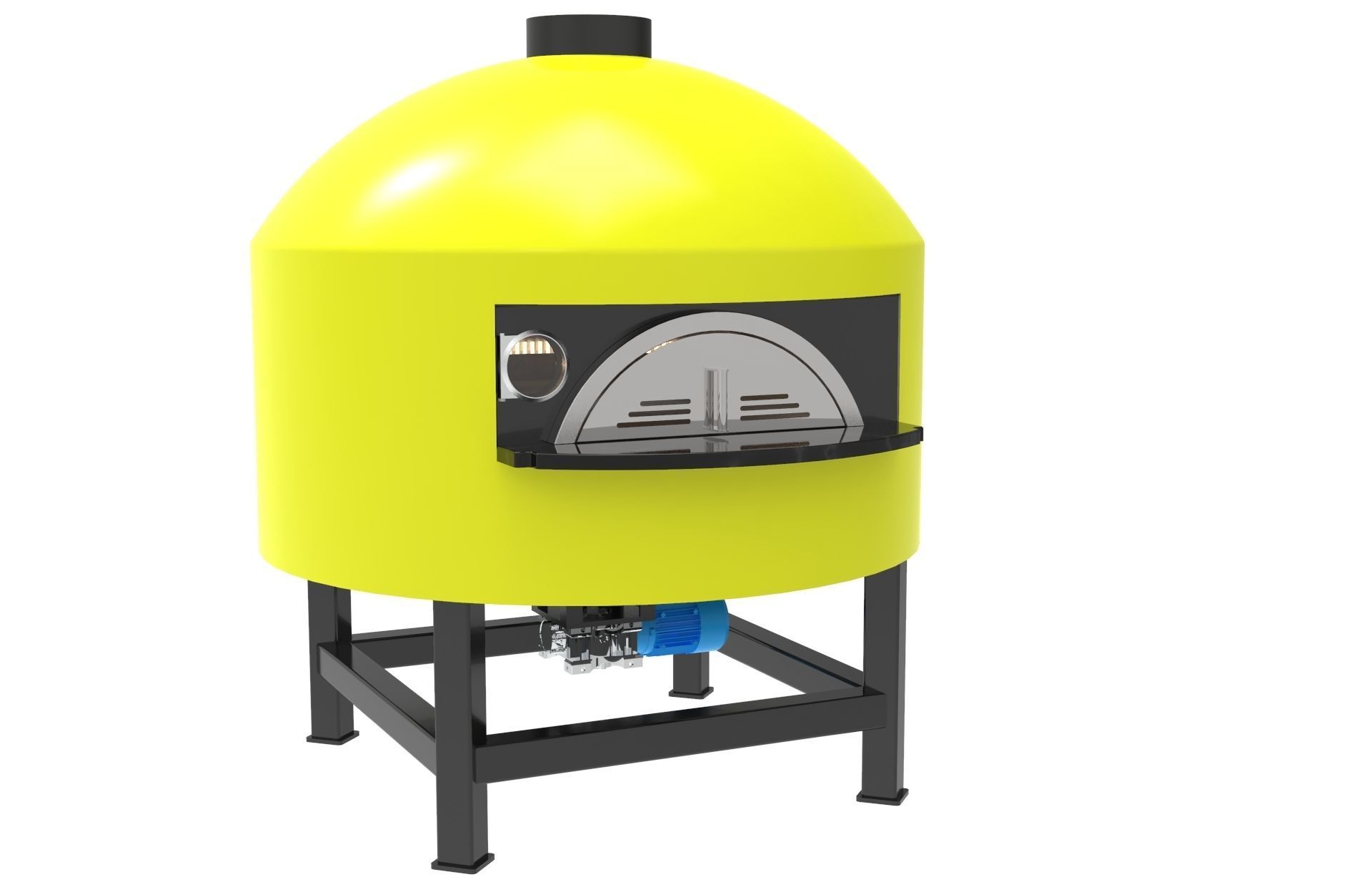 Arabic Rotary Oven 3D model | CGTrader