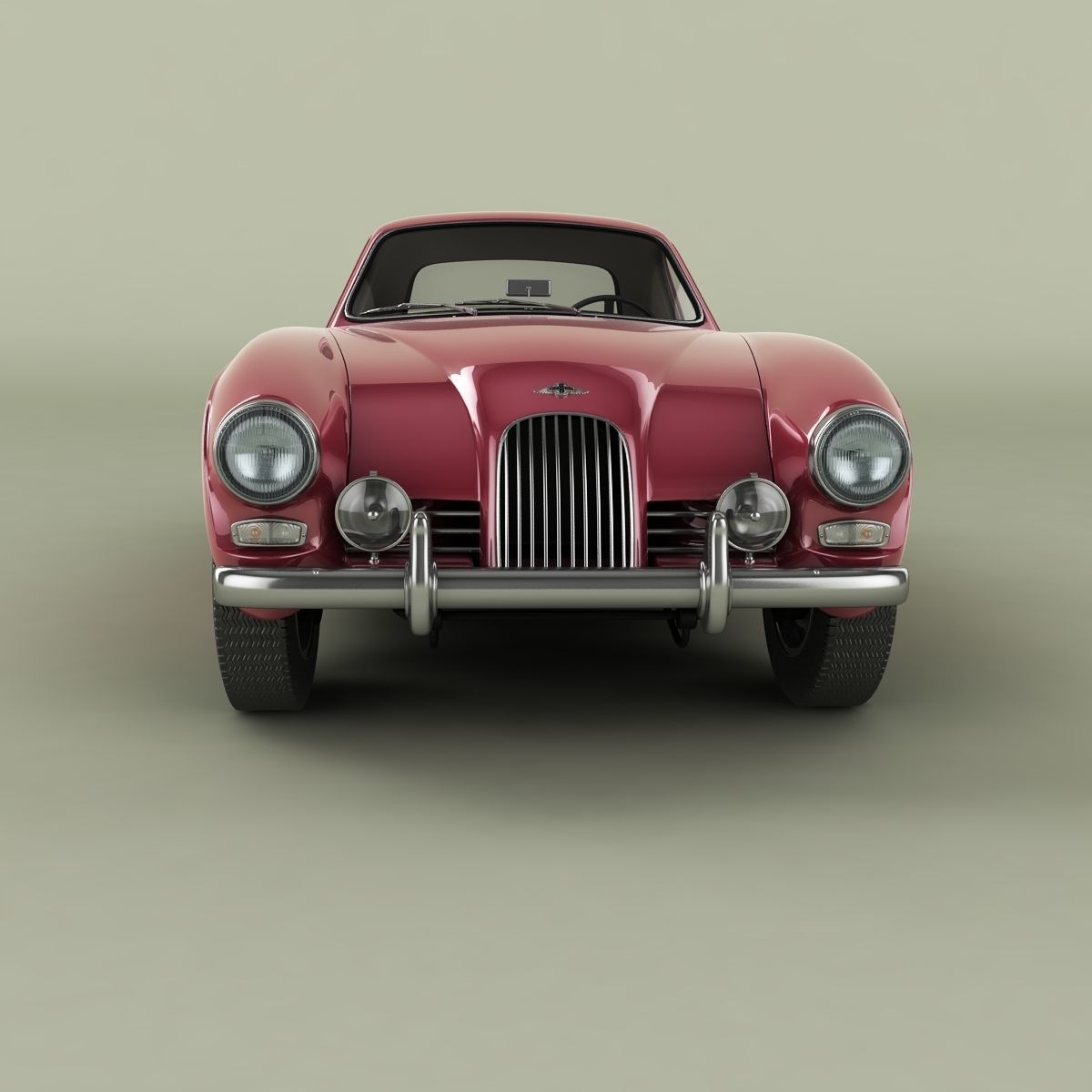 Morgan Plus 4 Plus coupe 3D model | CGTrader