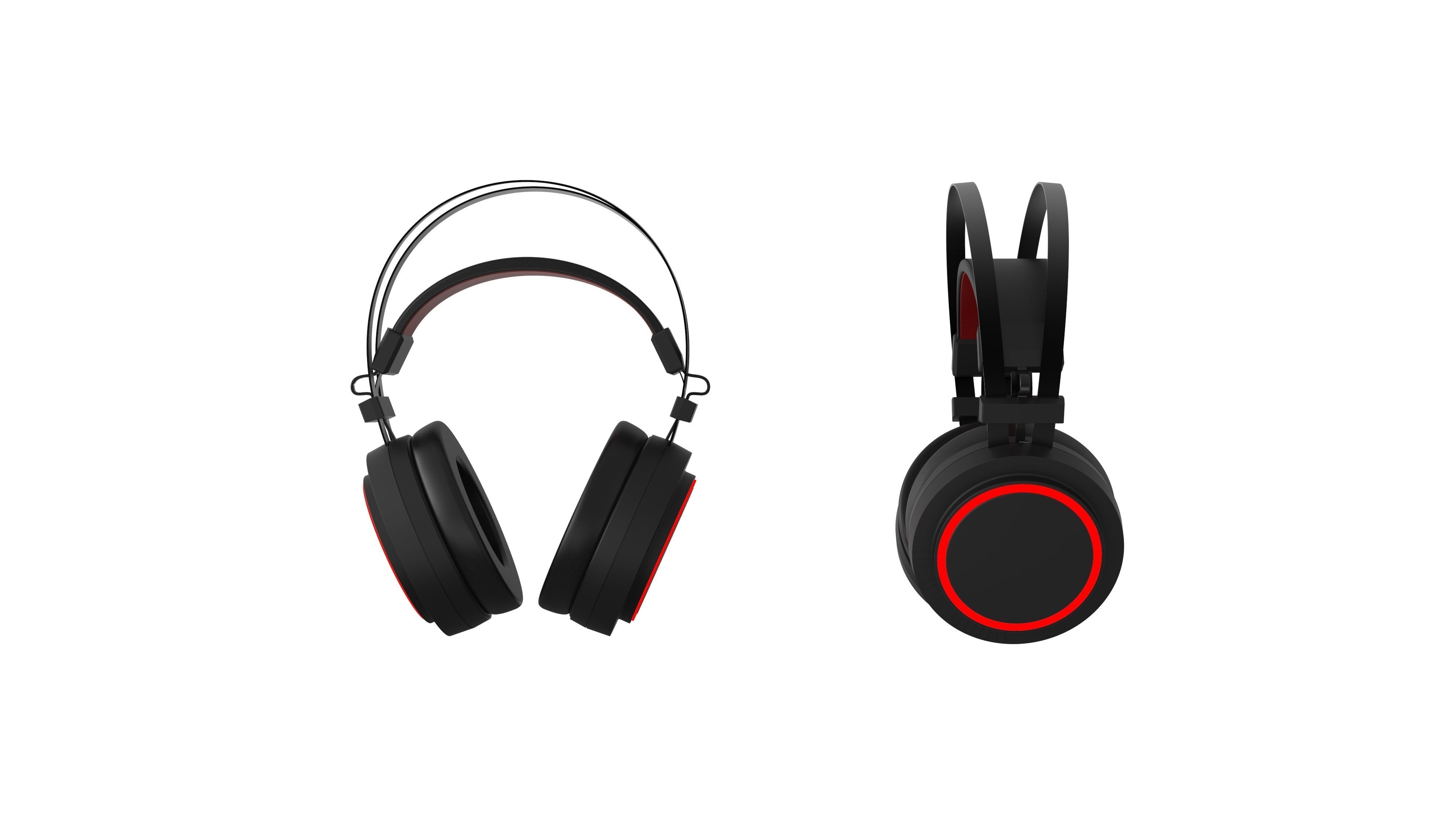 gaming headset model 3D model | CGTrader
