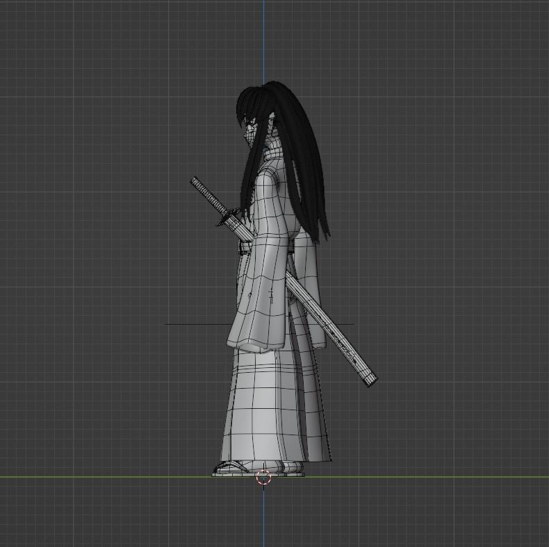 Muichiro Tokito - Demon Slayer 3D model rigged | CGTrader