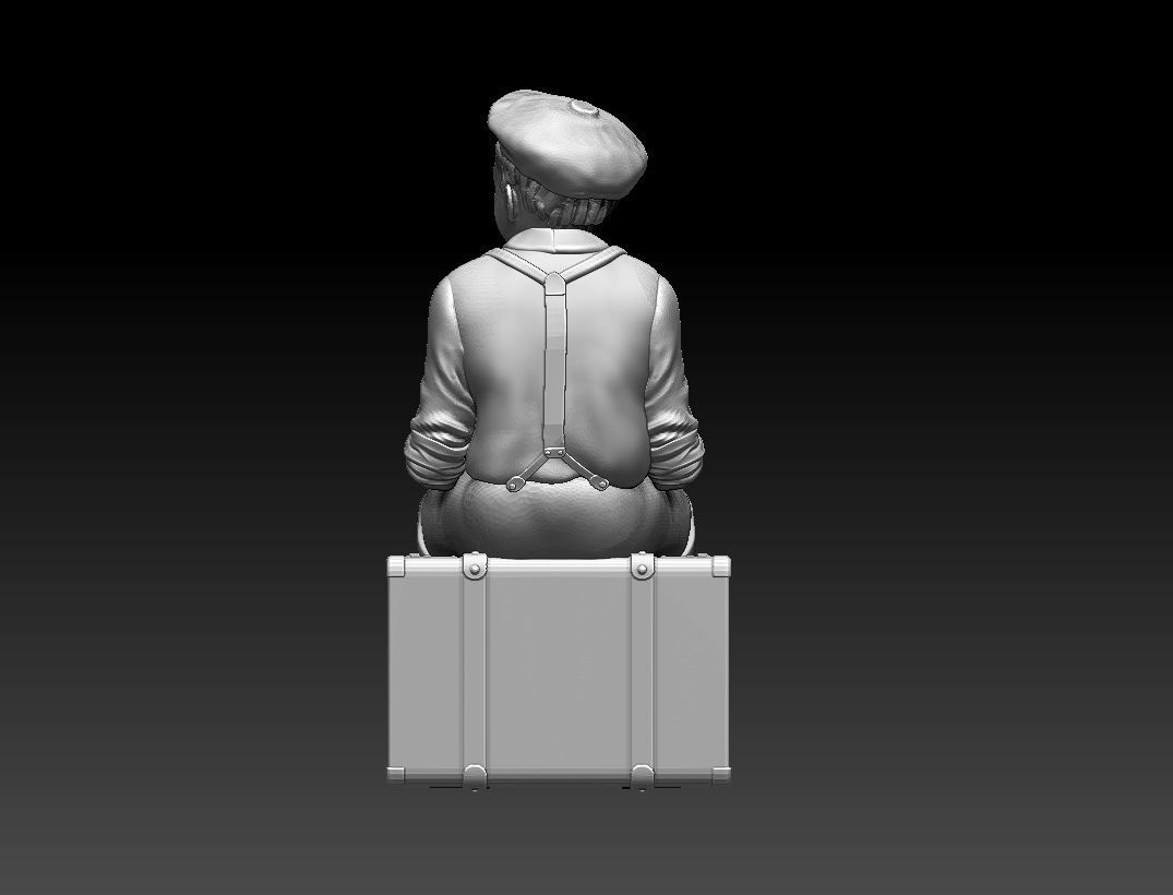 PASSENGER 3D model 3D printable | CGTrader