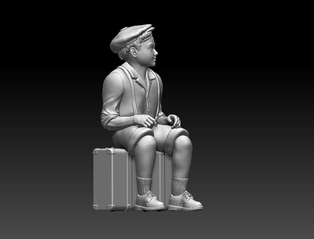 PASSENGER 3D model 3D printable | CGTrader