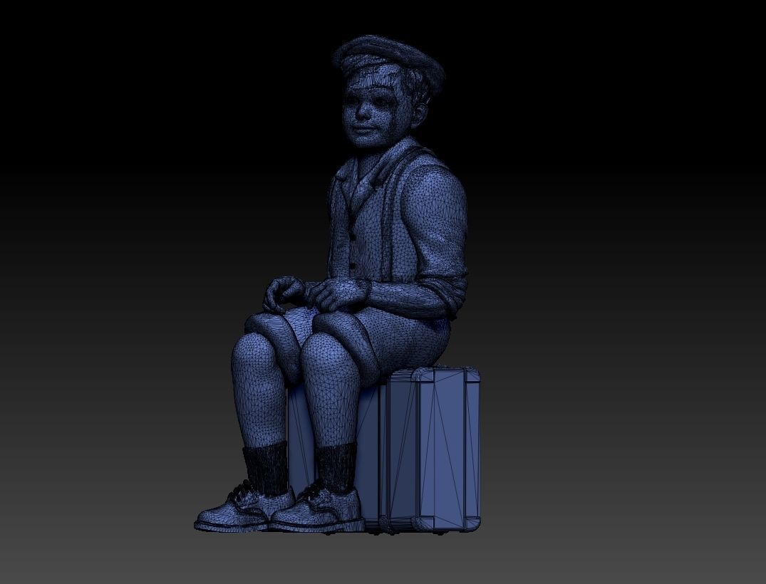 PASSENGER 3D model 3D printable | CGTrader