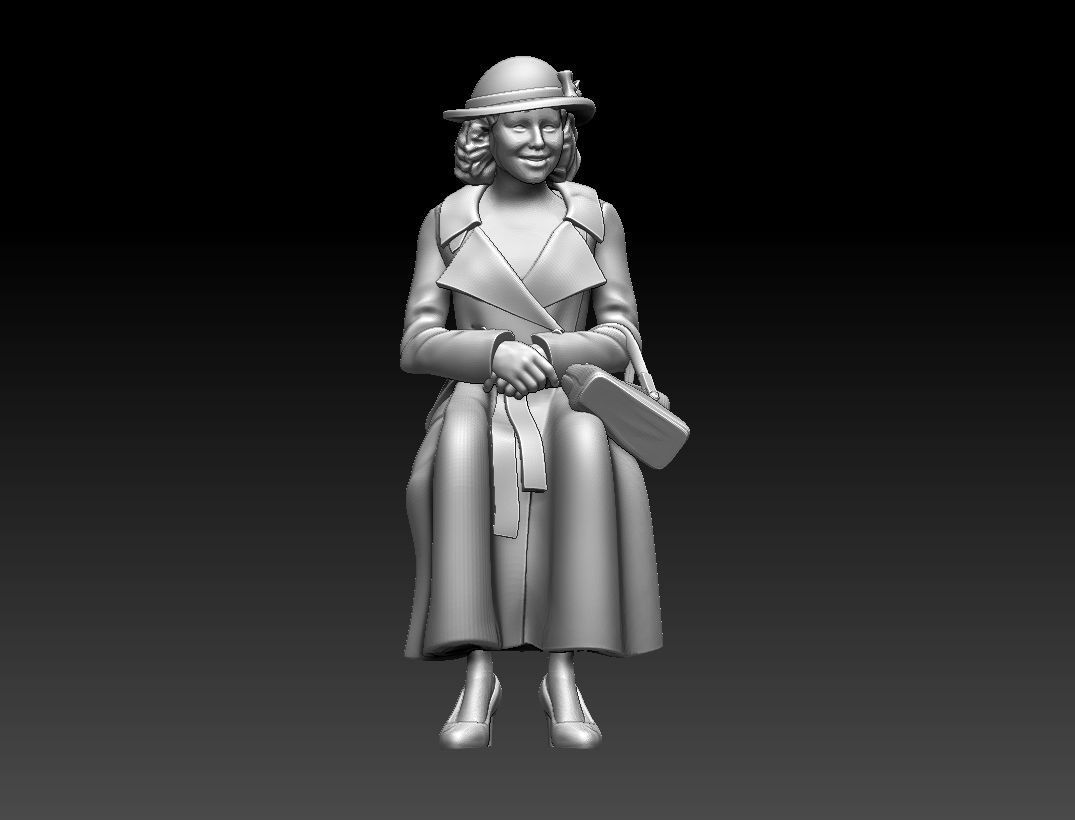 PASSENGER 3D model 3D printable | CGTrader