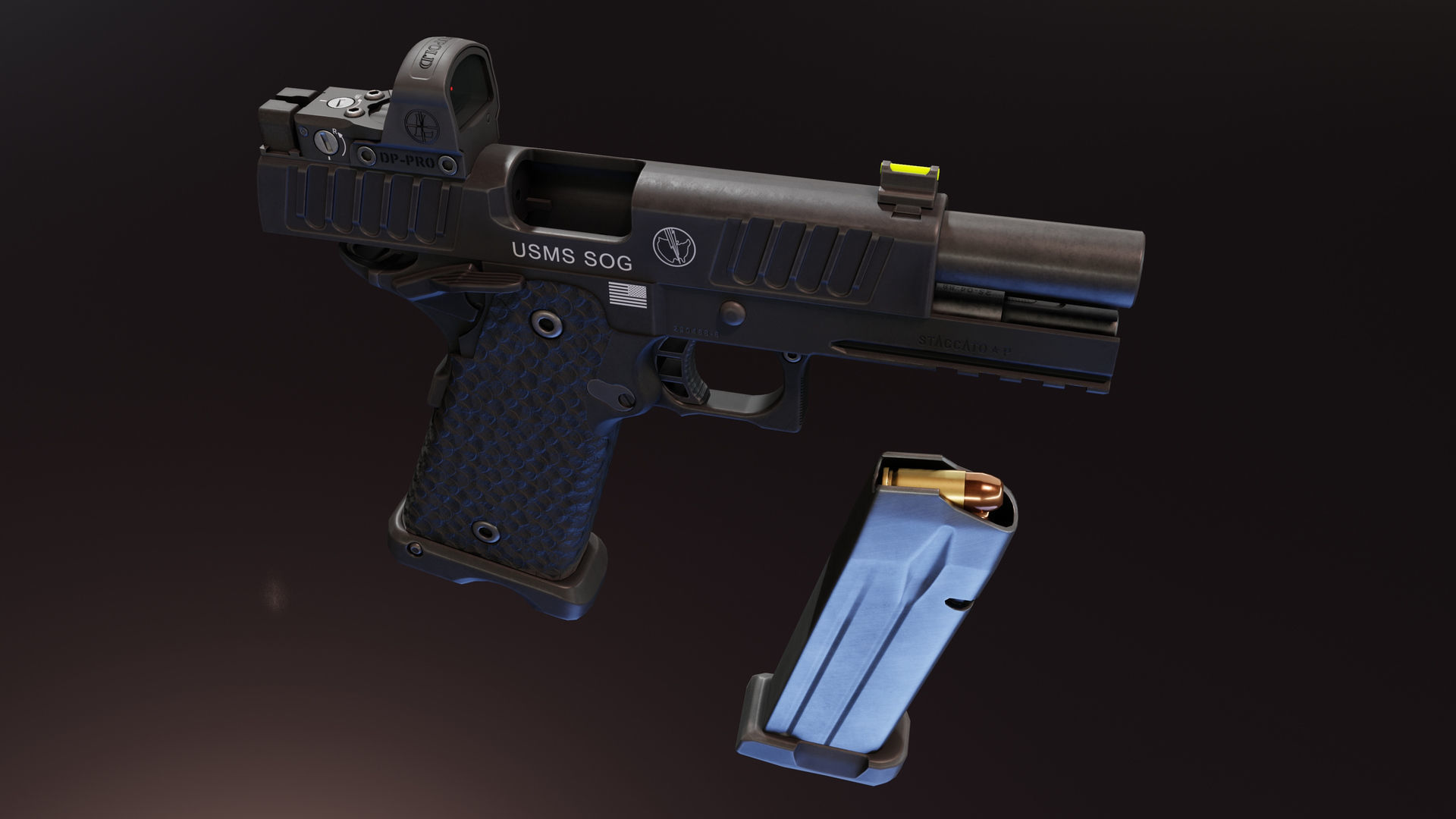 3D model STI USMS SOG VR / AR / low-poly | CGTrader