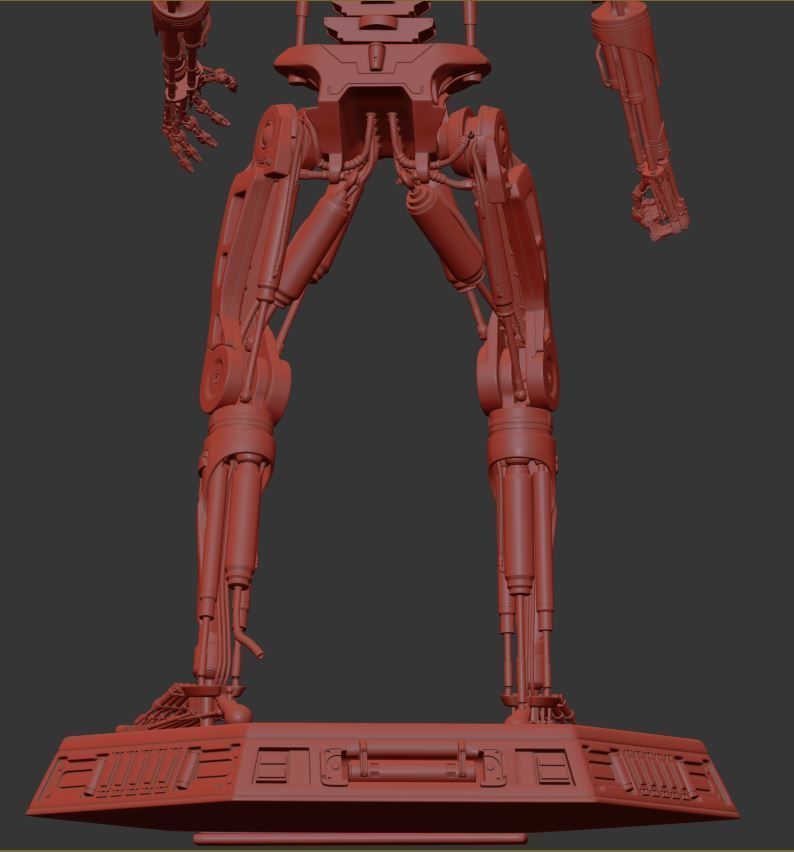 T-800 THE TERMINATOR High Detal 3D model 3D printable | CGTrader