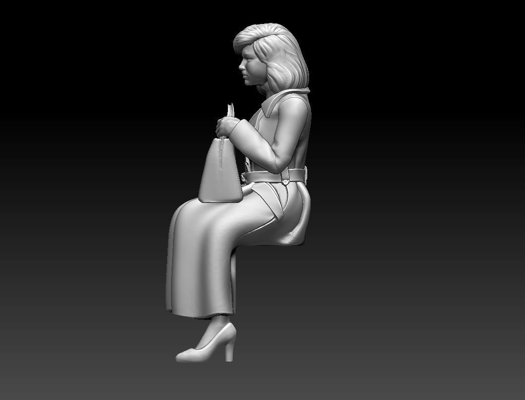 PASSENGER 3D model 3D printable | CGTrader