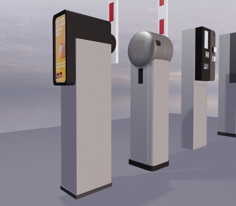 Parking Payment Machine 3D model | CGTrader